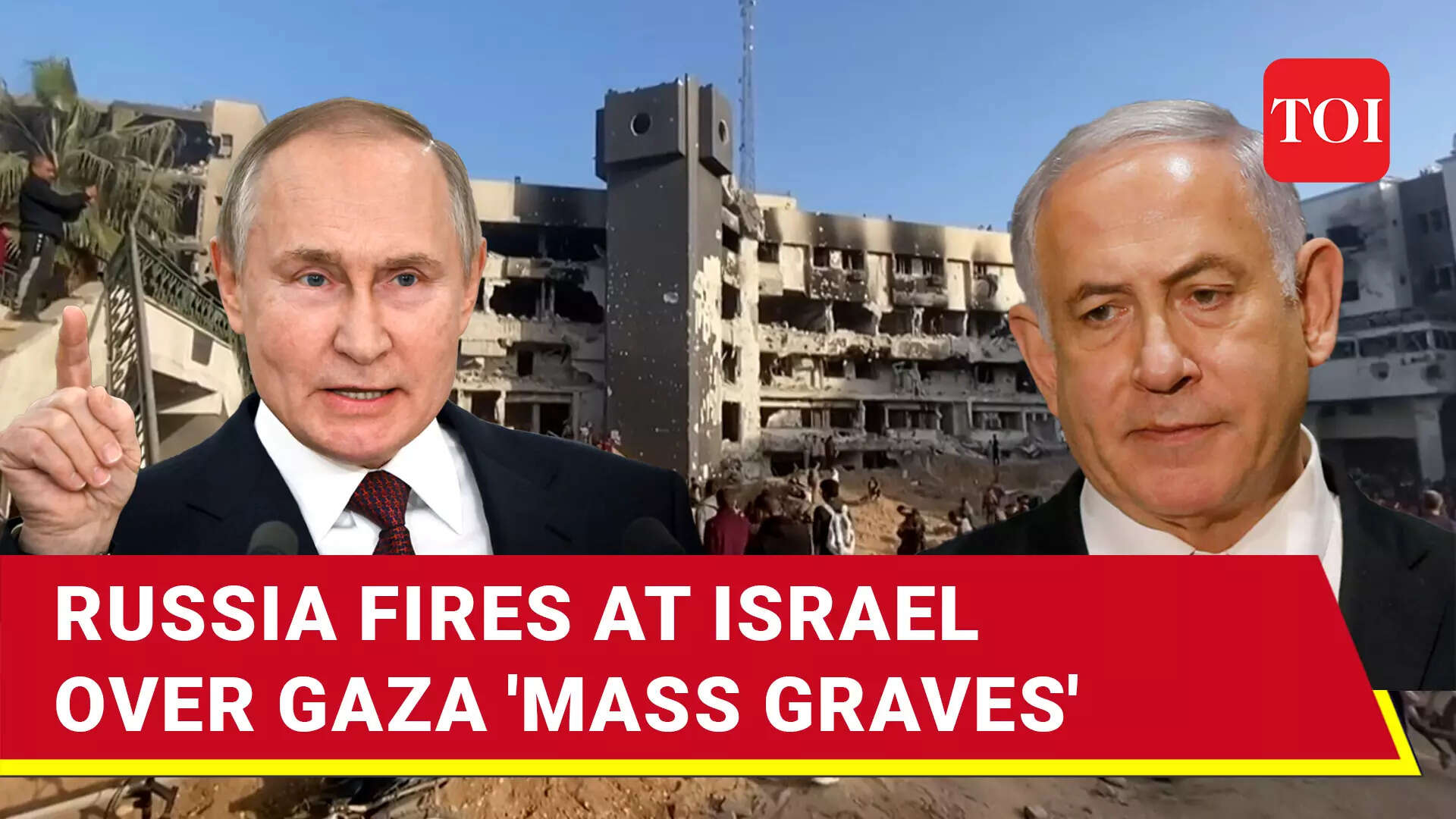 Russia Blasts Israel; Putin Aide Roars Over Gaza At UN Over 'Mass ...