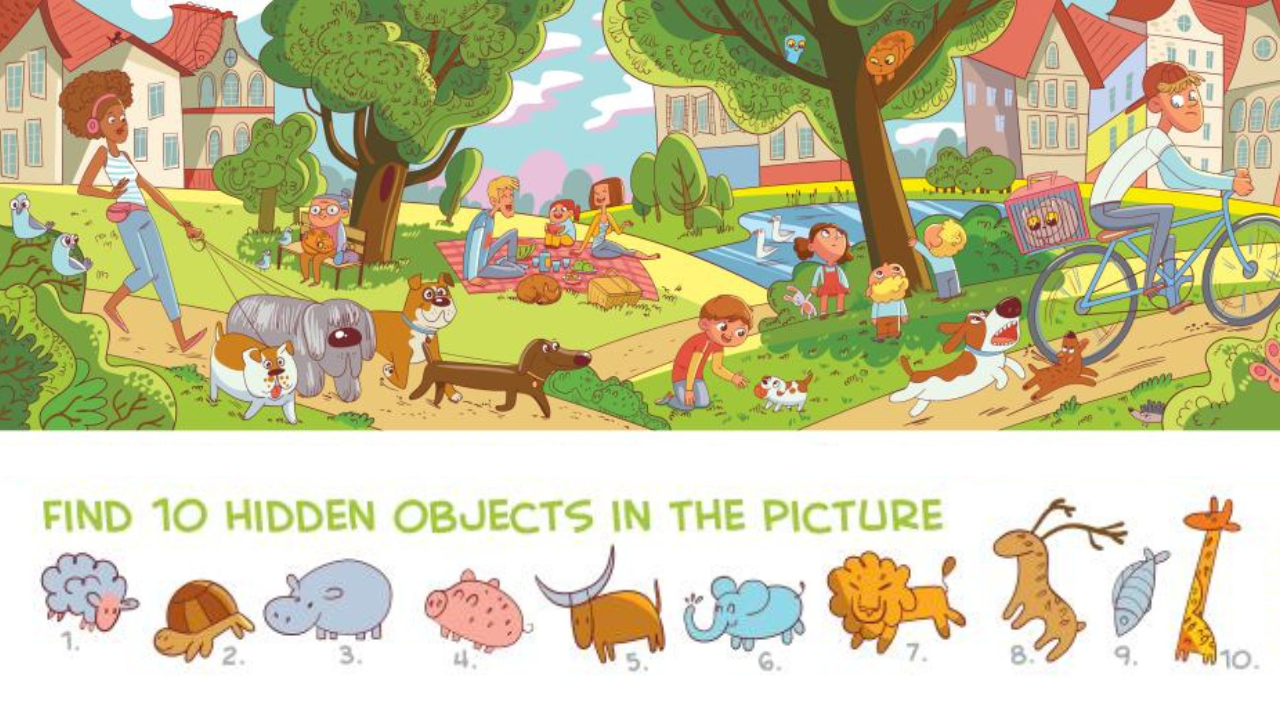 Optical illusion: Can you spot 10 hidden animals in…
