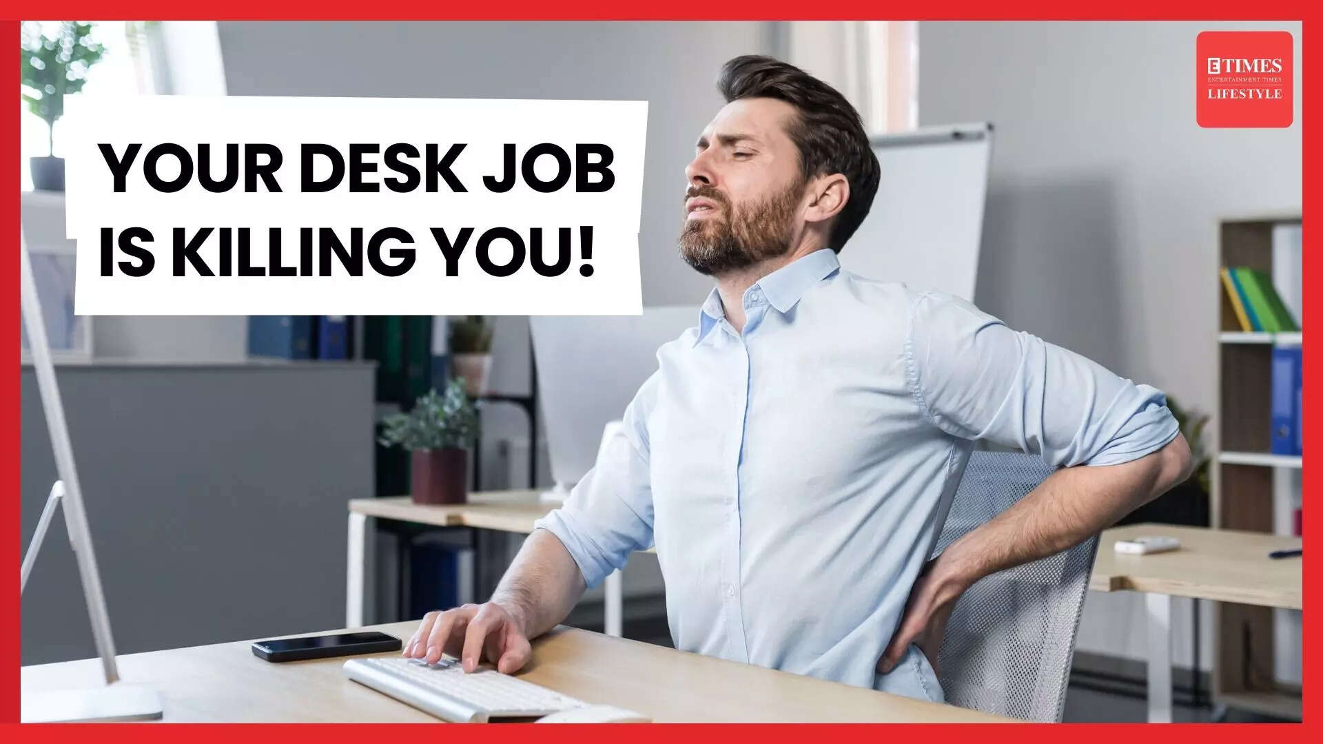 Sitting for prolonged hours at work: Beware of these side affects!