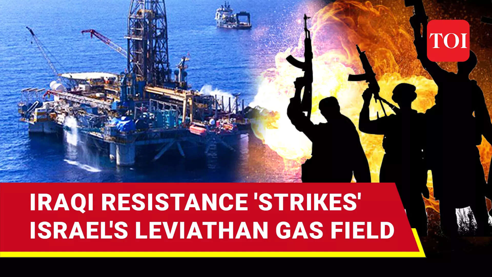 Iran-linked fighters hit Israel's vital gas hub| Will Leviathan attack ...