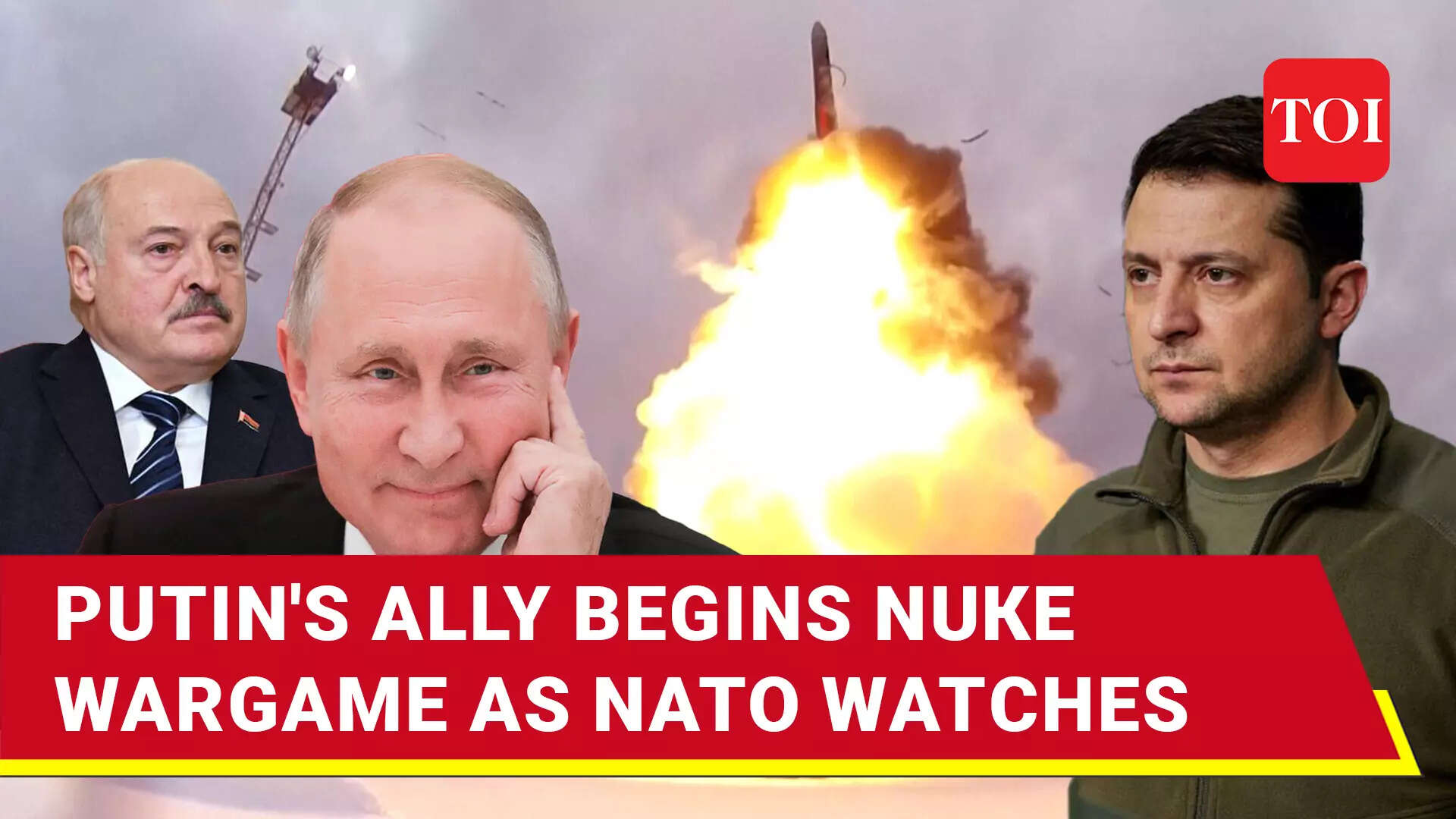 Watch: Belarus Flaunts Nuclear Readiness; Begins Mega Wargame Of ...