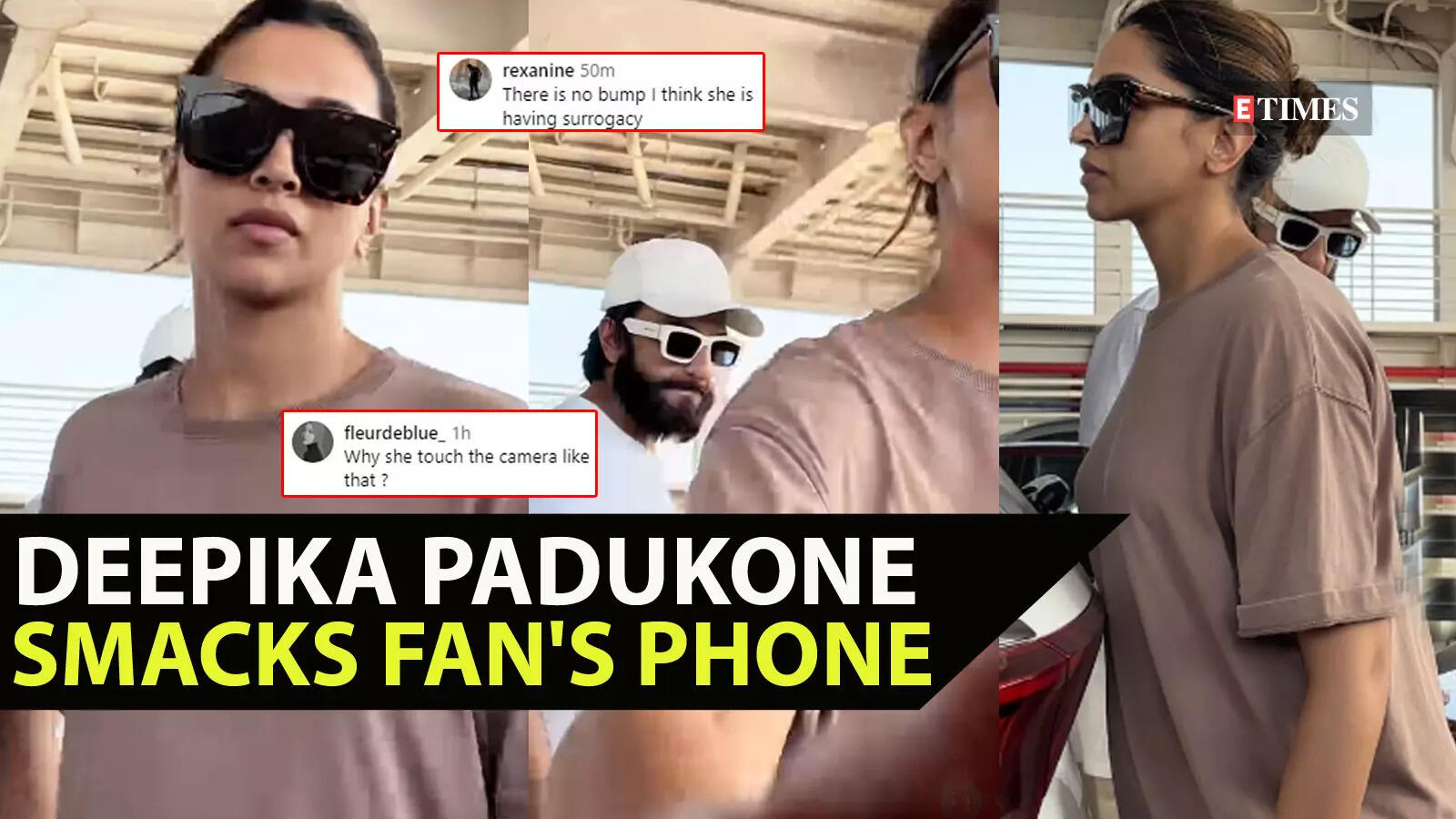 Deepika Padukone gets angry at fan for filming a video without her ...