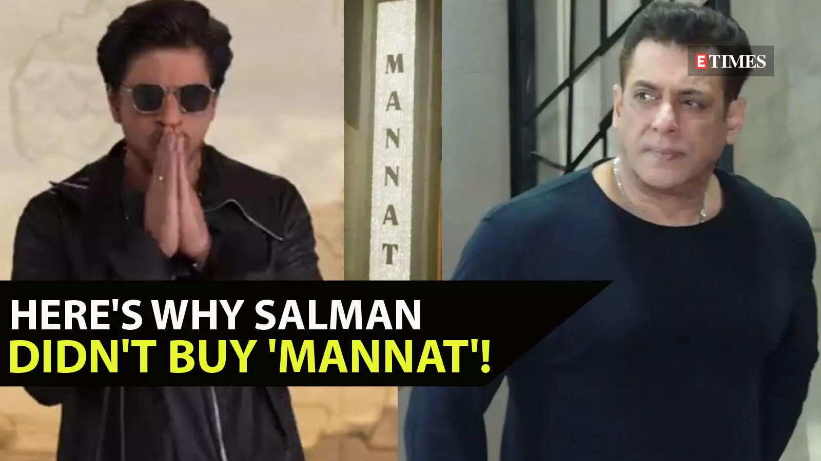 Did you know 'Mannat' was first offered to Salman Khan? Here's why he ...