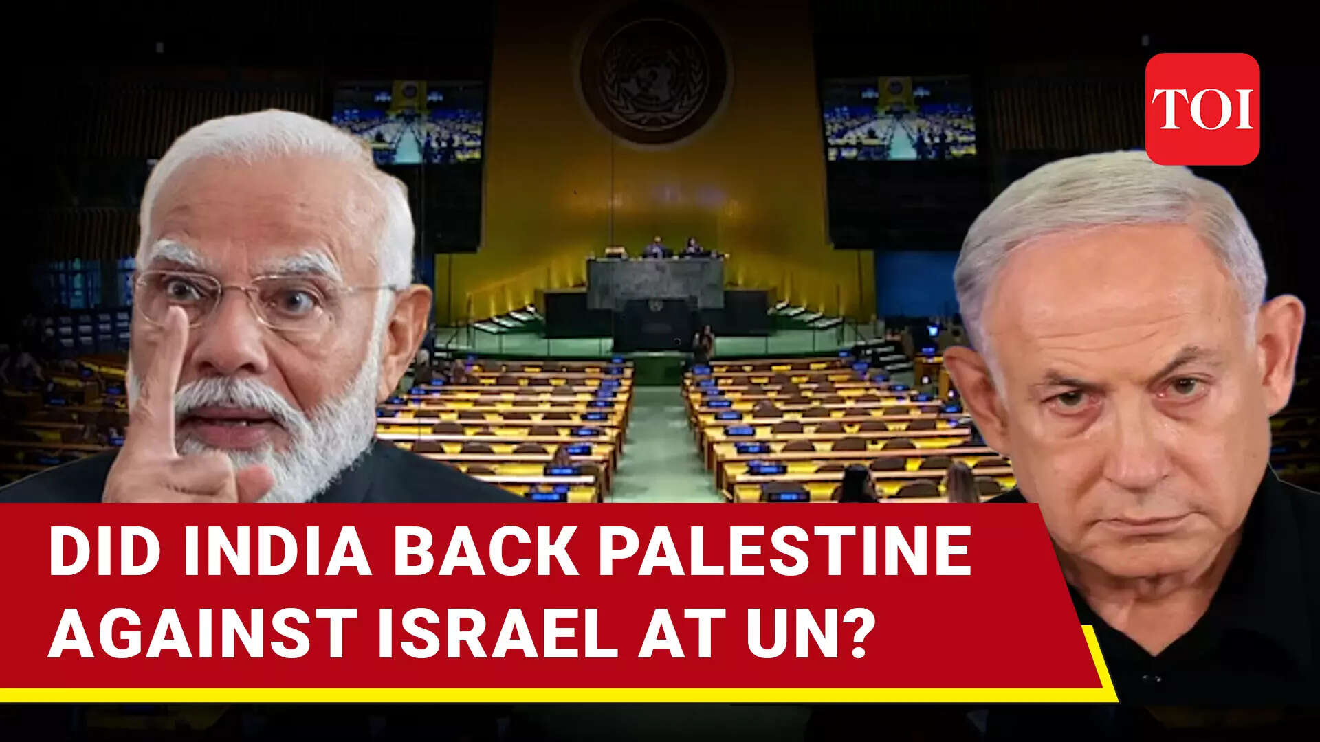 India Votes In Support Of Palestine's Full Membership At UNGA