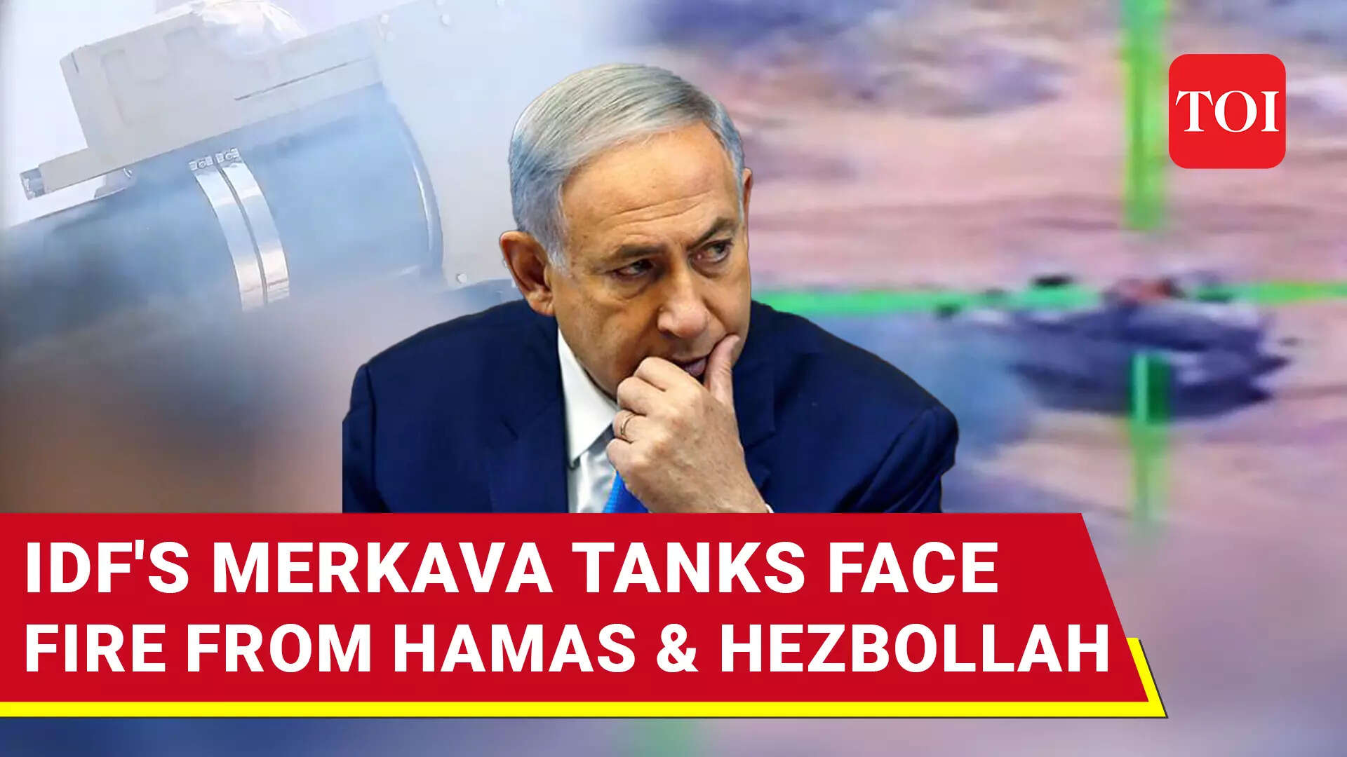 Hamas, Hezbollah Drones Blow Up Israeli Merkava Tanks In Gaza ...