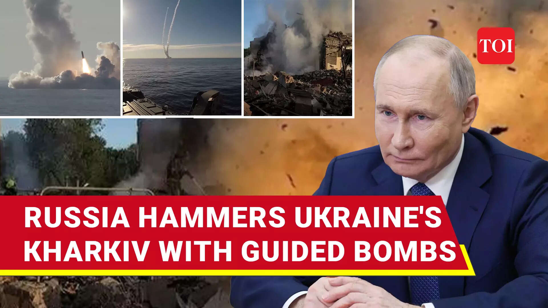 Putin's Forces Bomb Ukraine's Military Airfield; Guided Bombs Rained On ...