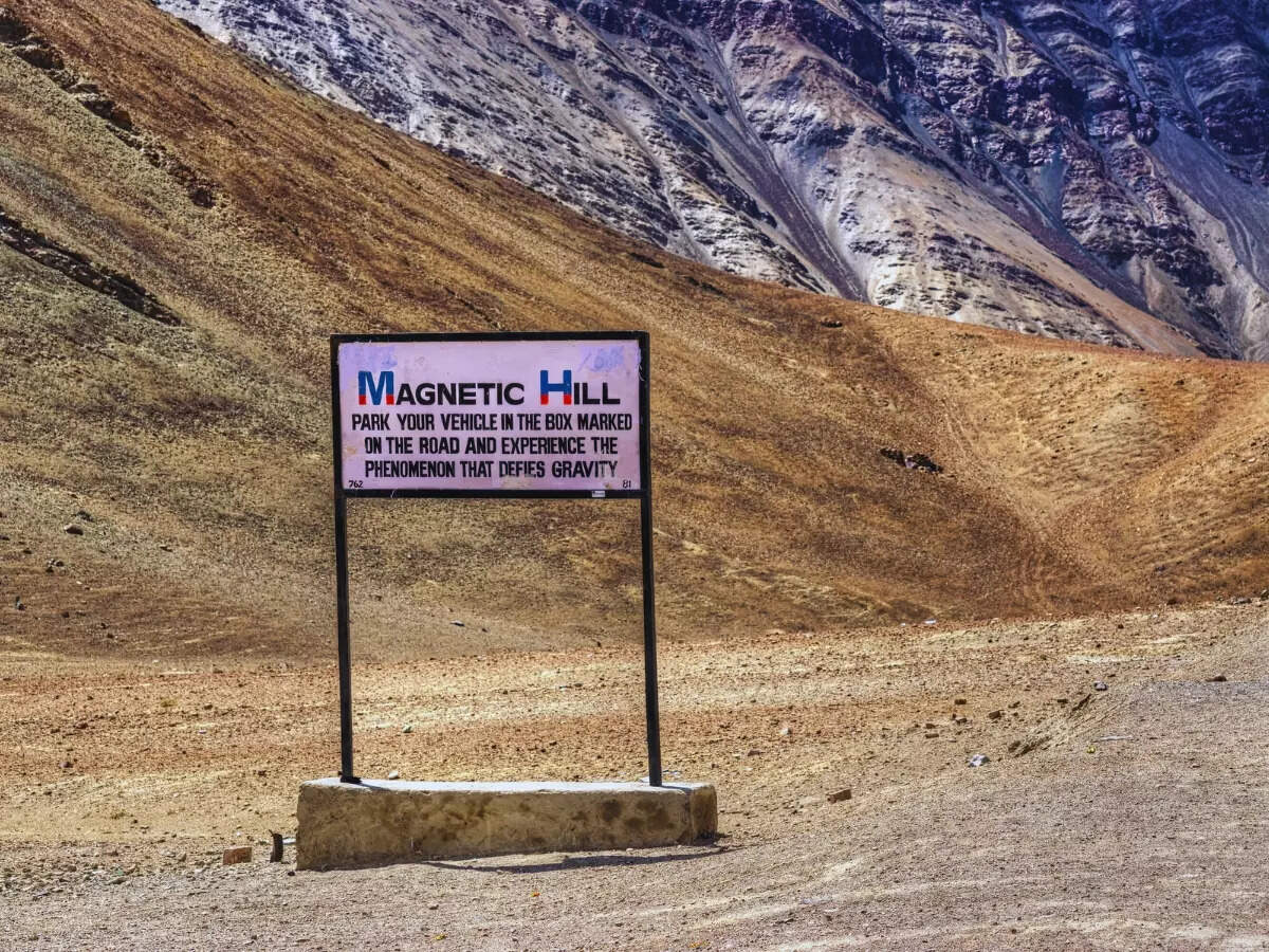 What's the truth behind Ladakh's Magnetic Hill? | Times of India Travel