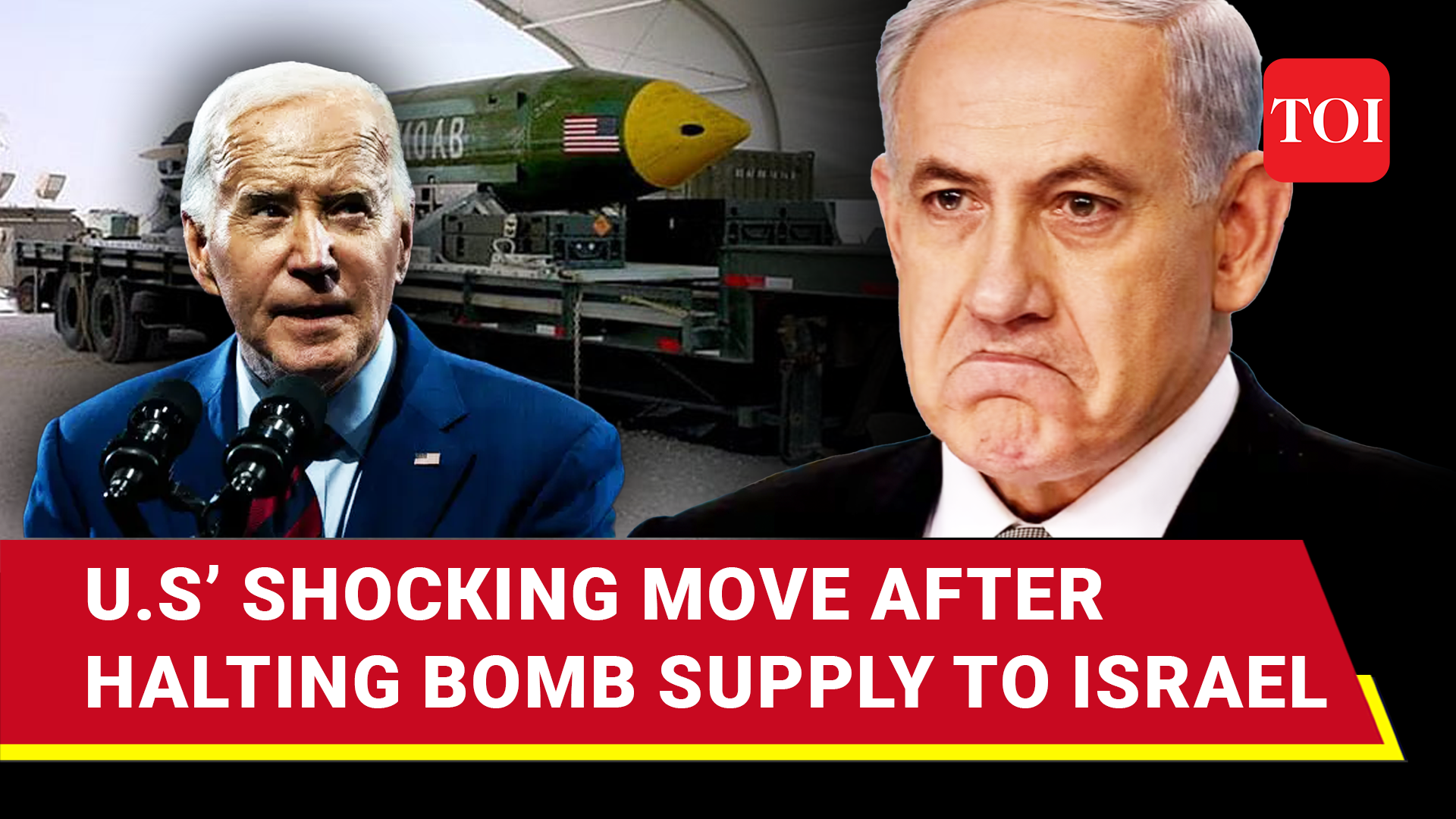 Biden's Dual Face On Rafah? U.S Weapons Worth $1 Bn For Israel Despite ...