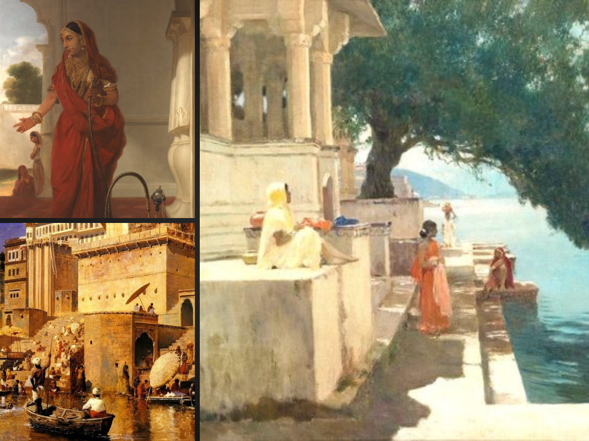 How foreign painters portrayed India on their canvas