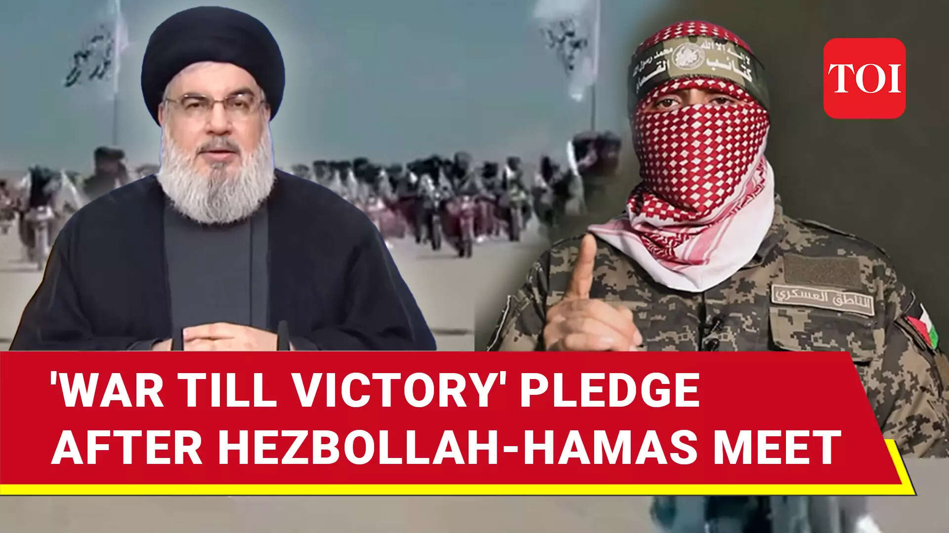 Hezbollah chief Hassan Nasrallah hosts senior Hamas' Khalil al-Hayya to discuss Gaza truce and ...