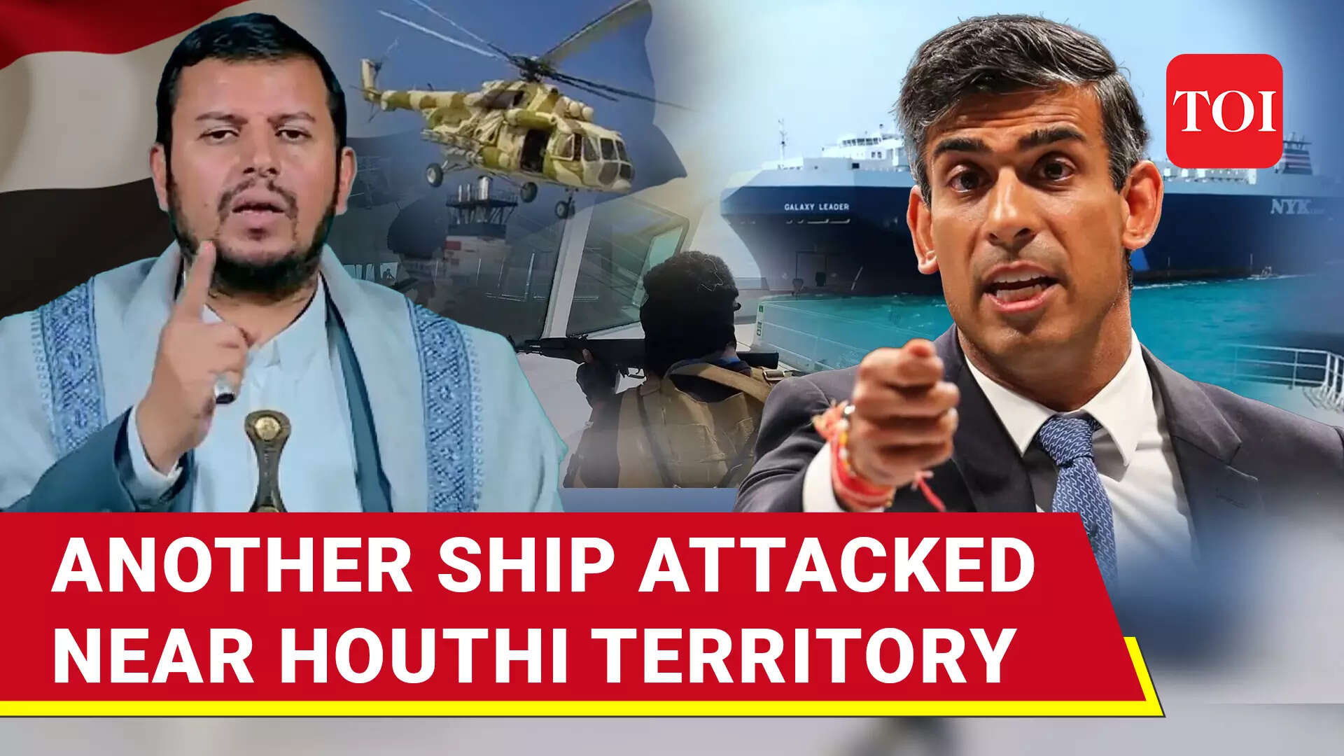 Red Sea Fire: Ship Attacked & Damaged After Houthis 'No Red Line ...