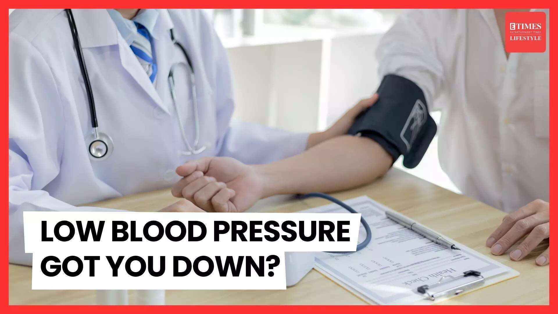 Low blood pressure got you down? Try these 4 home fixes!