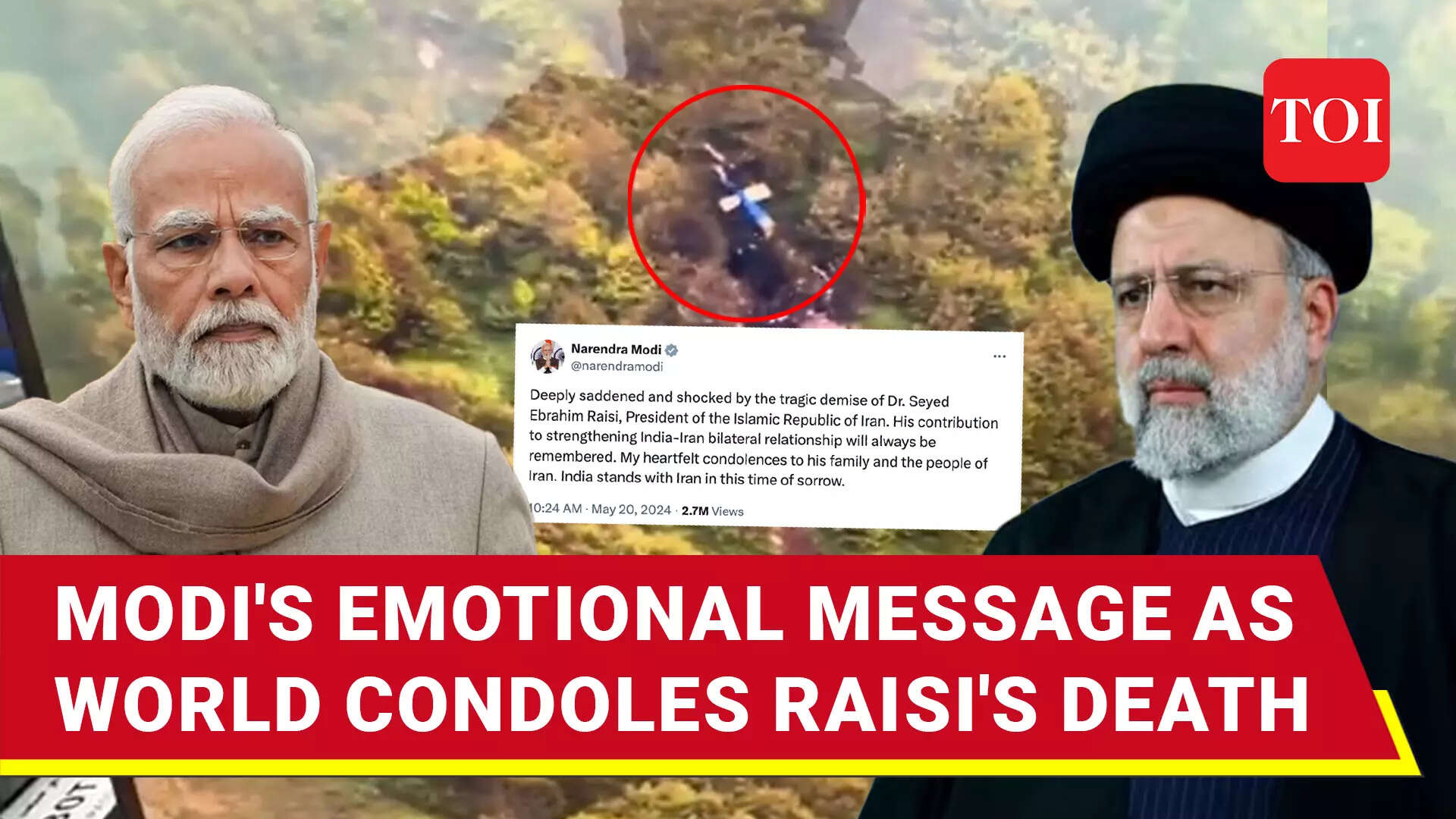 'Will Remember Raisi...': PM Modi Expresses Grief As World Reacts To ...