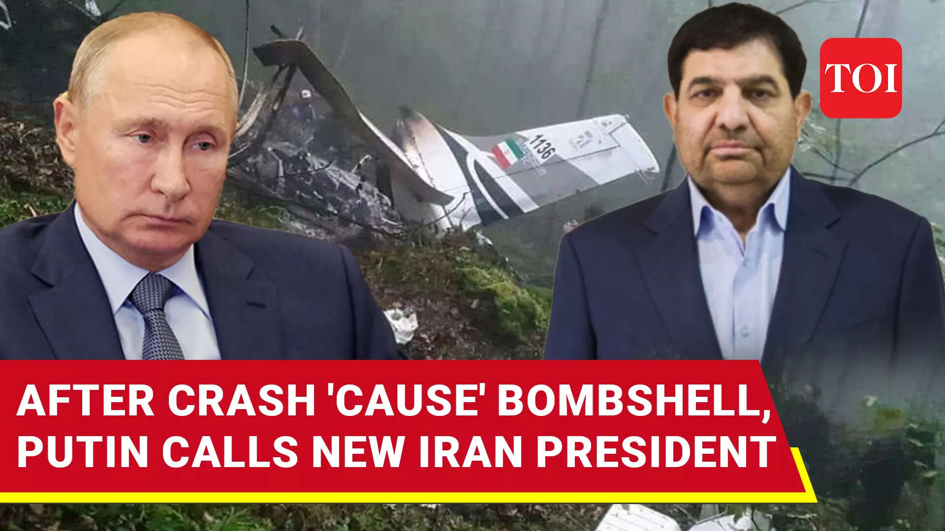 Putin's Crash 'Cause' Bombshell Follows Calls With New Iranian ...