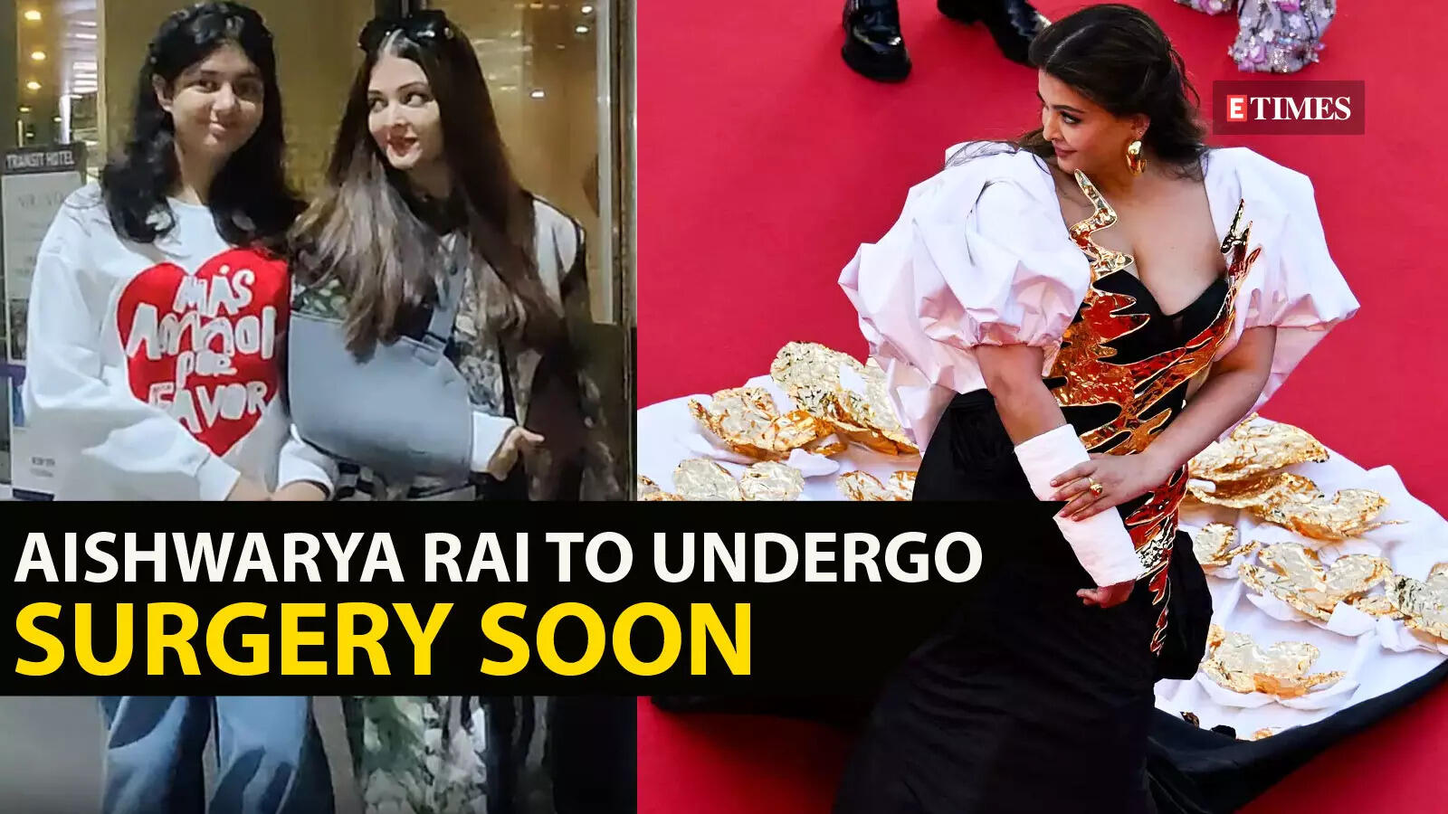 Aishwarya Rai Bachchan to get operated for her wrist injury soon: Report