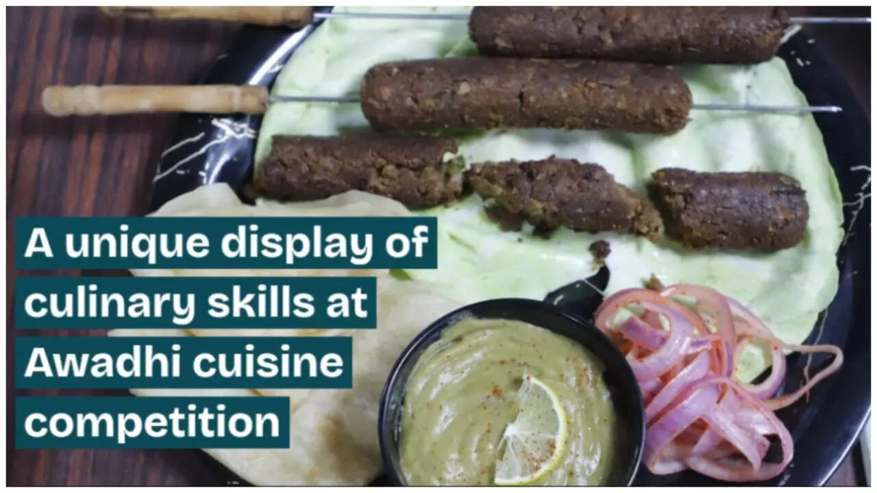 A unique display of culinary skills at Awadhi cuisine competition