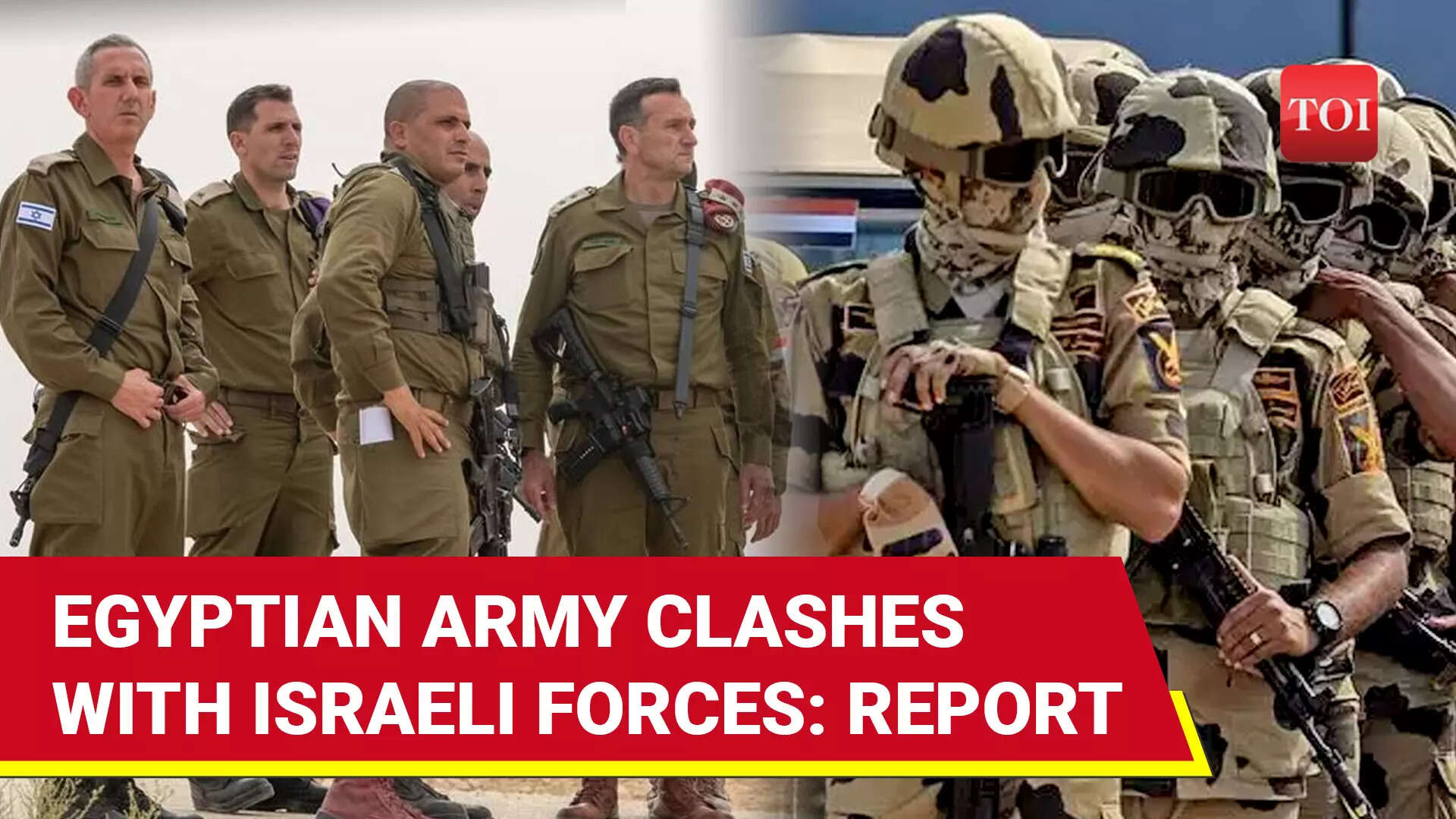 Rafah Crossing: Egytpian Military Clashes With Israeli Forces Amid Gaza ...