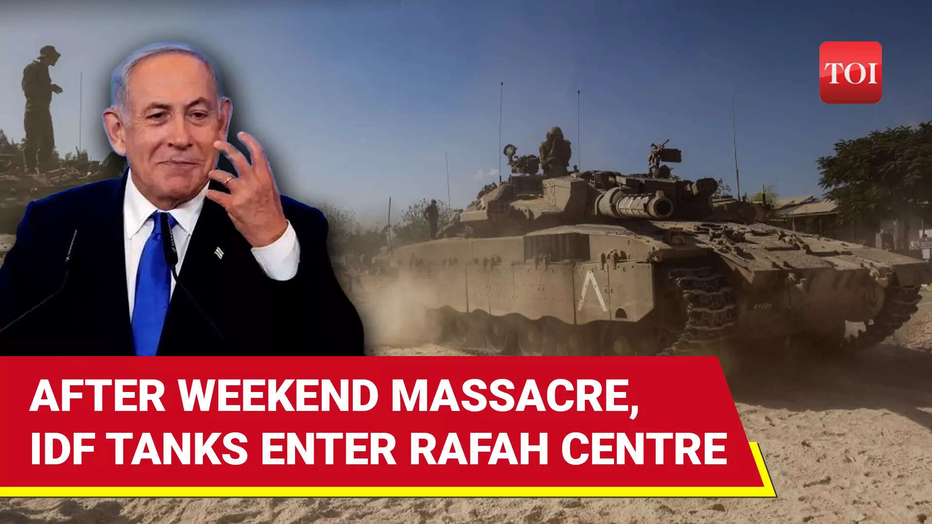 Hamas Revenge Strike: IDF Merkava Tank In Flames After 'Direct Hit ...