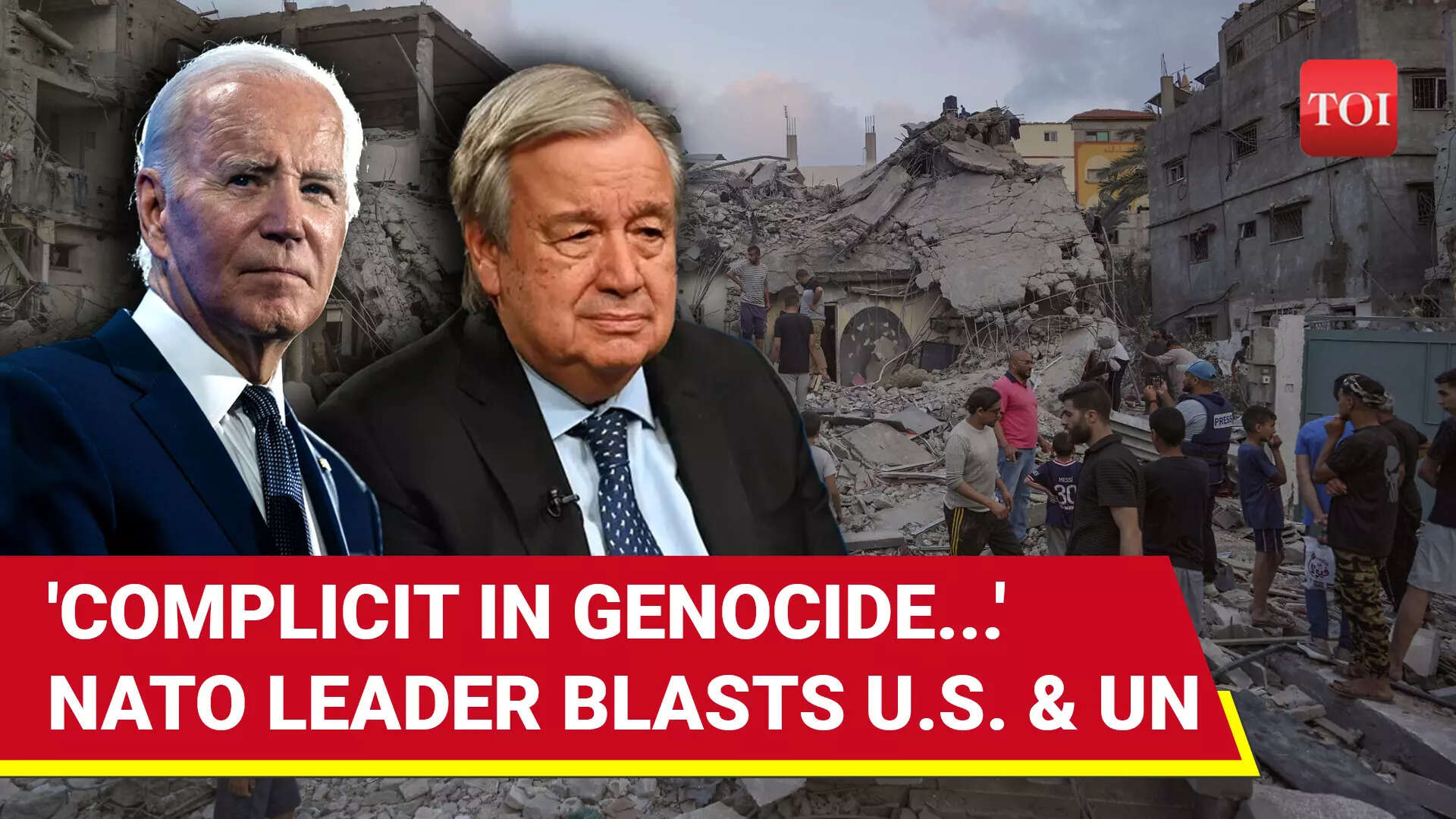 'Muslim States, Take Action': NATO Leader's Emotional Appeal On Gaza ...