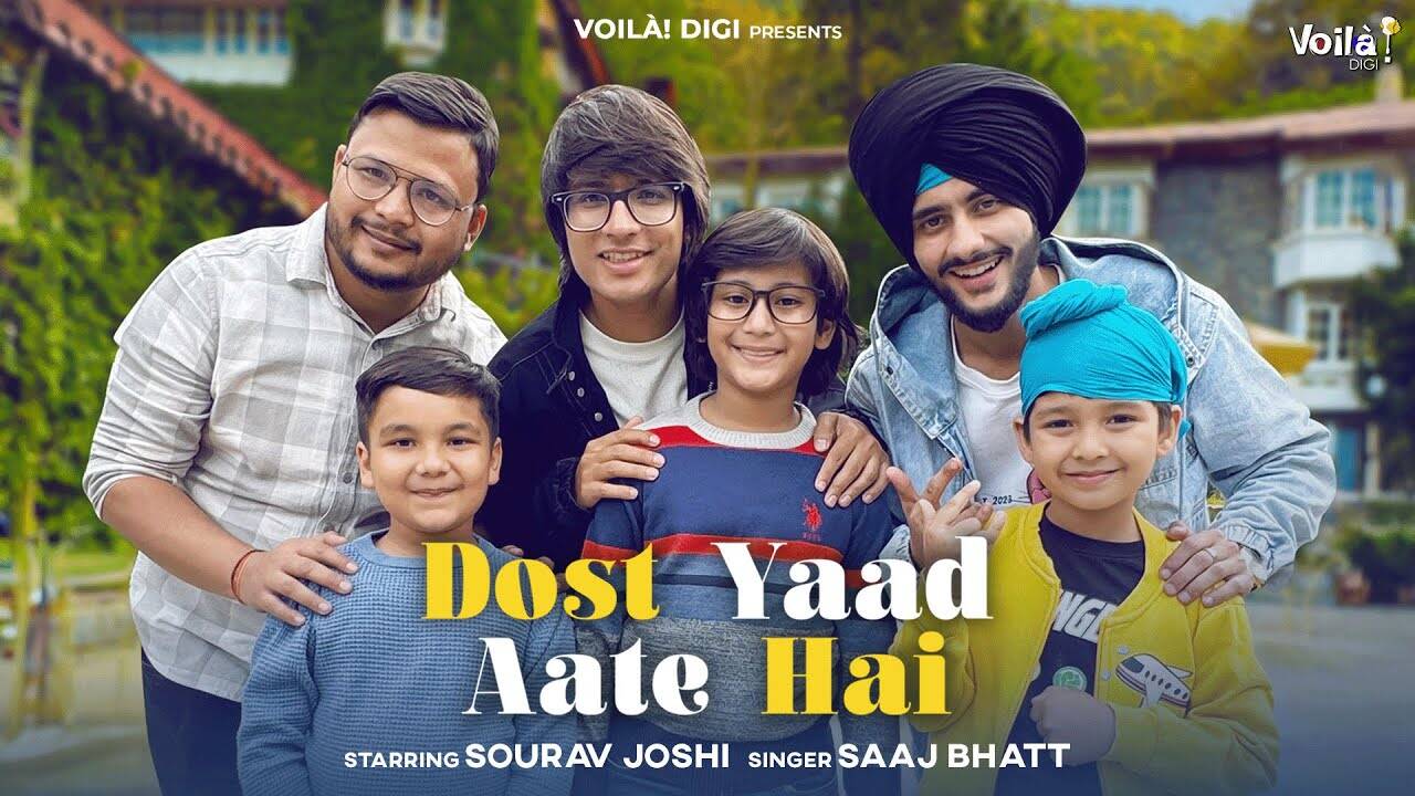 Watch The Music Video Of The Latest Hindi Song Dost Yaad Aate Hai Sung ...