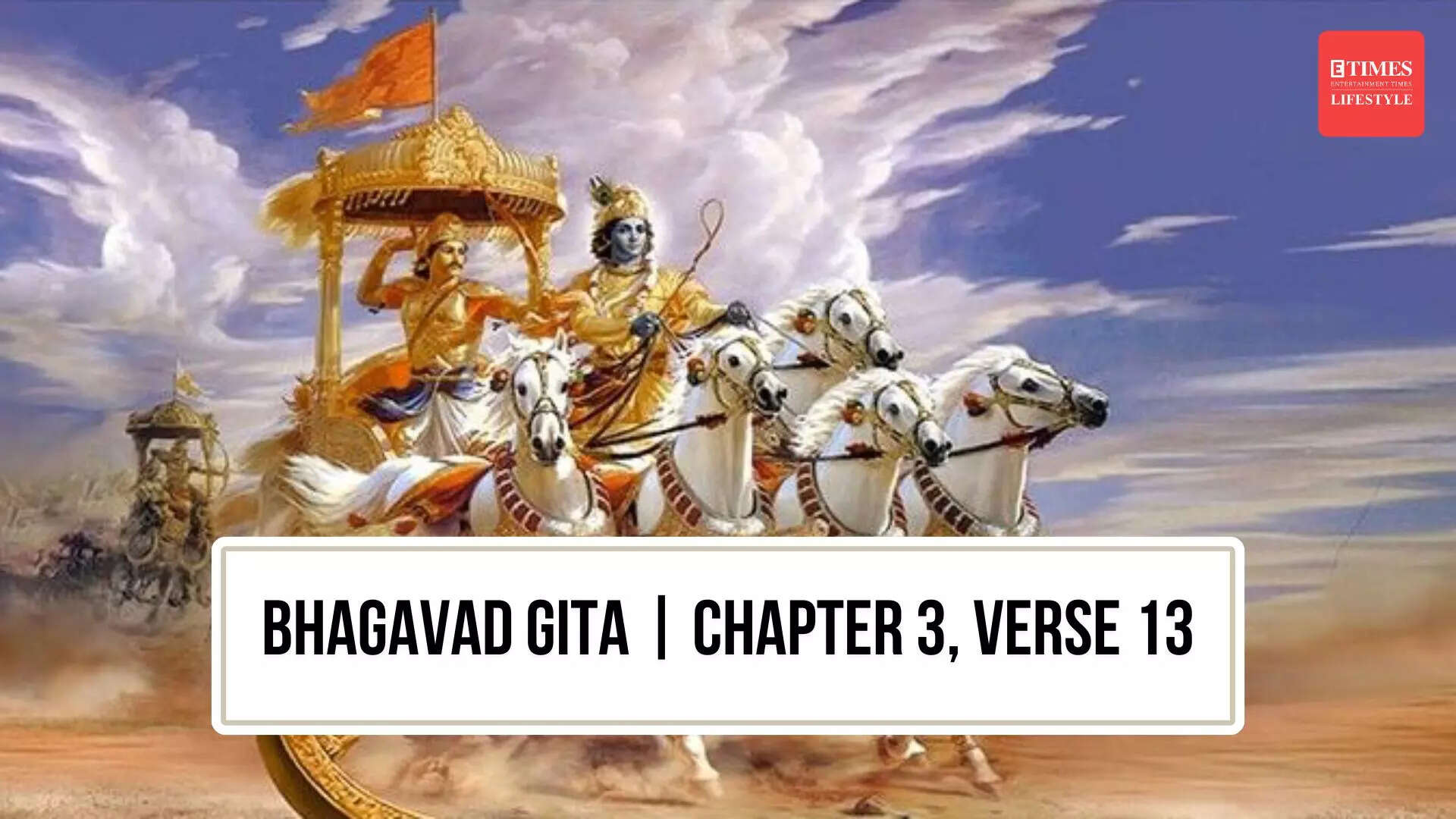 Bhagavad Gita's Divine Wisdom: Sin vs. Blessings in Verse 13 of Chapter 3