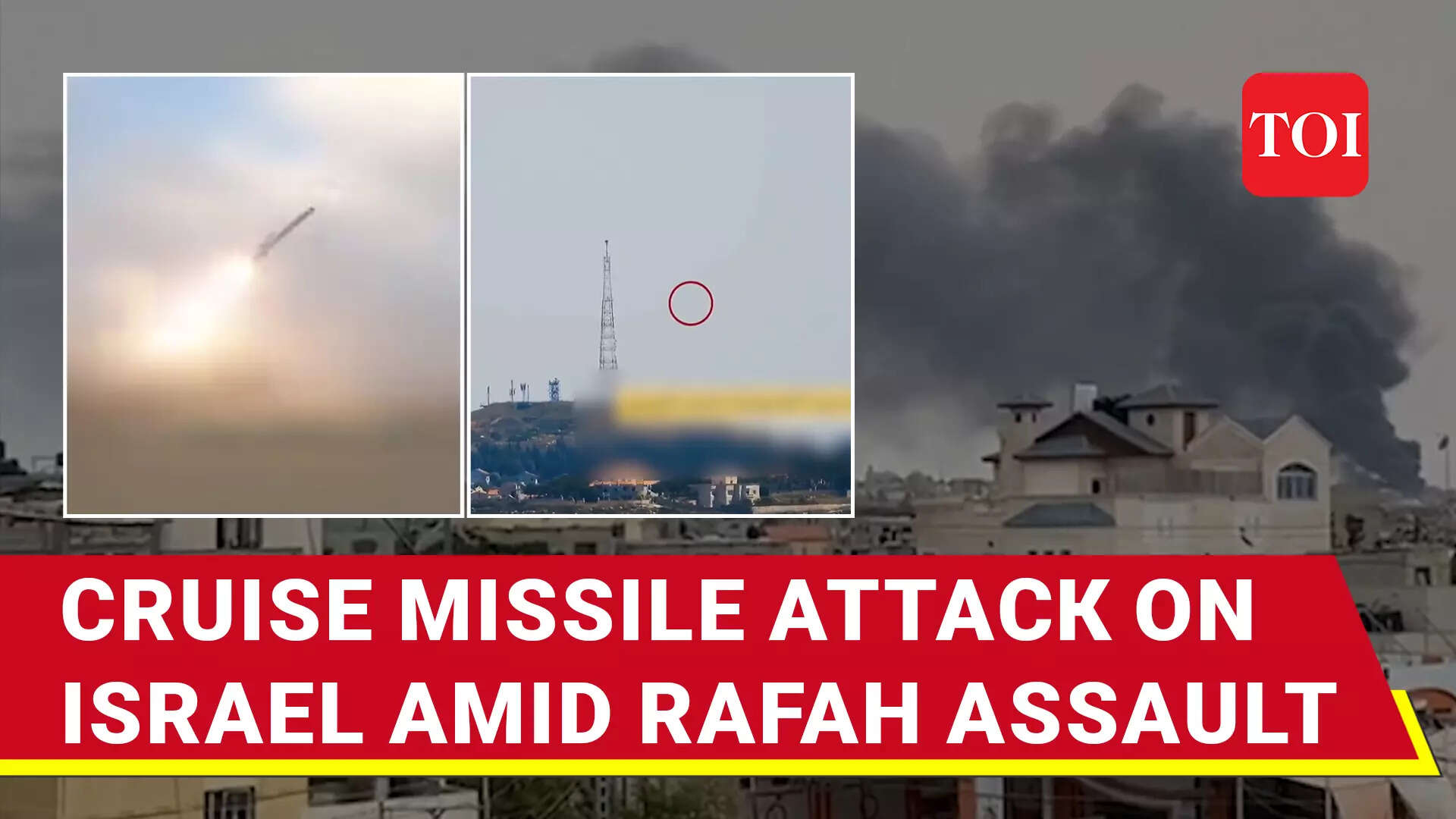 Gaza Escalation Israel Downs Cruise Missile Fired From Iraq Idf Says