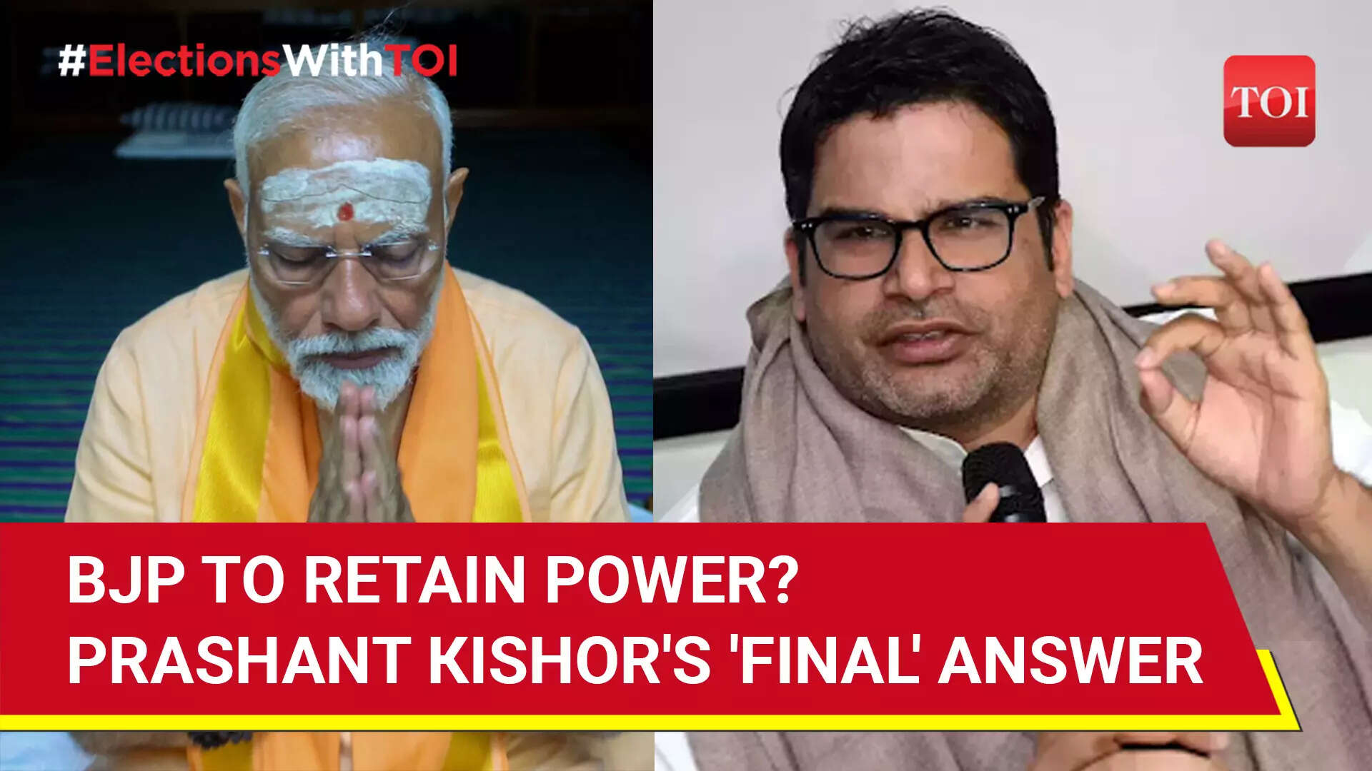 Prashant Kishor Reveals BJP's Projected Seat Tally Ahead Of LS Exit Polls