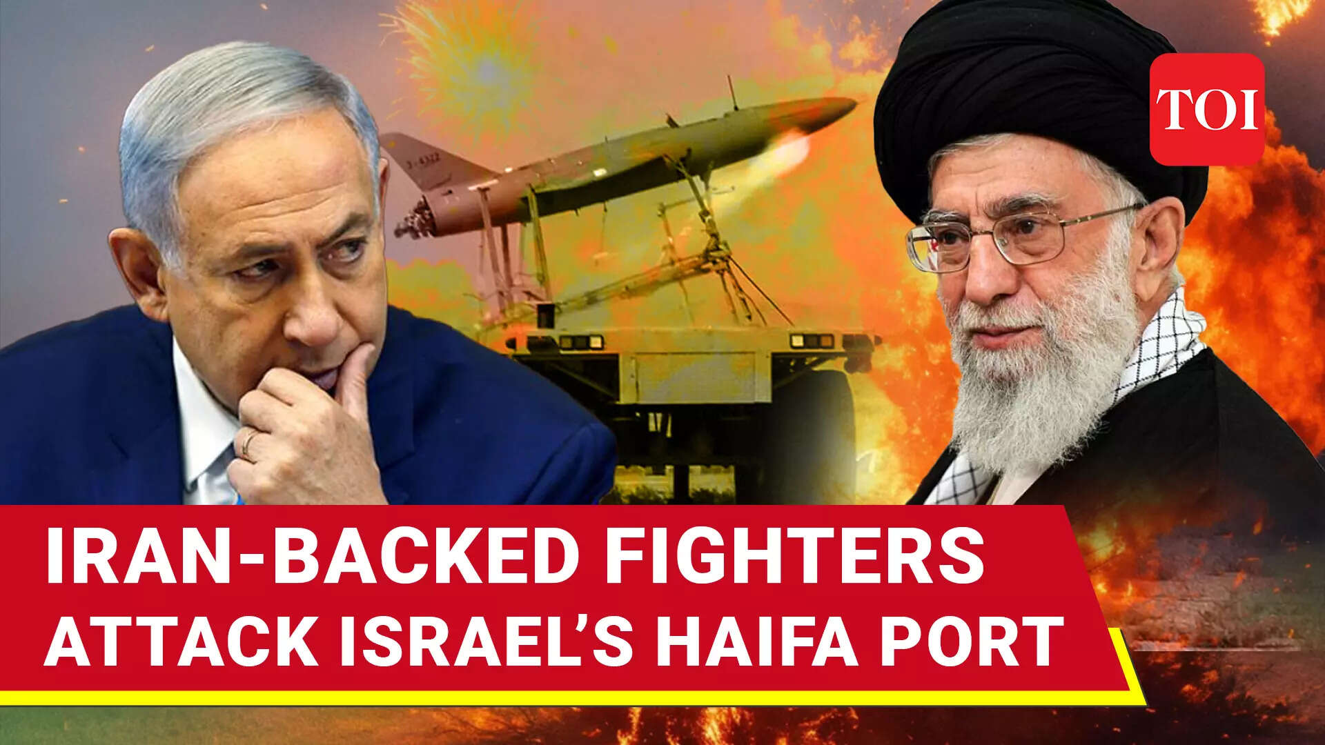 Big Attack On Israel’s Haifa Oil Refinery; Iraqi Resistance Claims ...