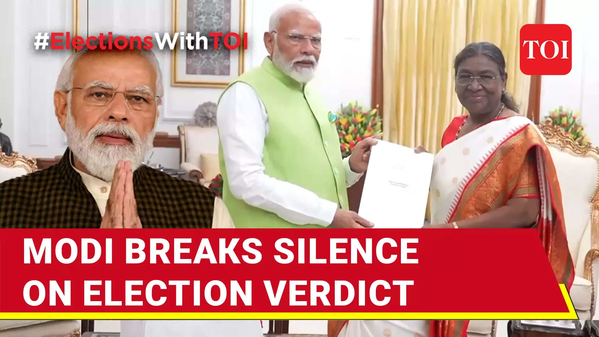 Before Resignation As PM, Modi Breaks Silence On Shock Verdict; 'Losing Elections...' | Watch
