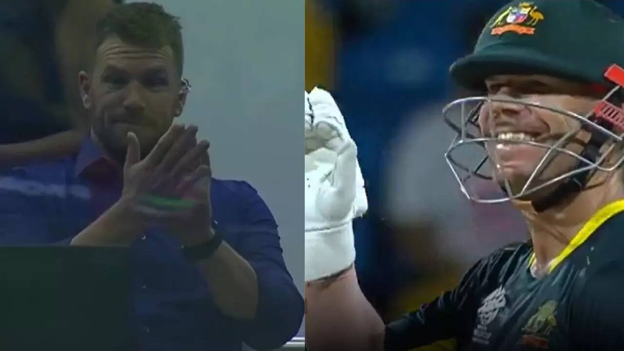 Watch: 'Most disappointed man' Aaron Finch applauds as…