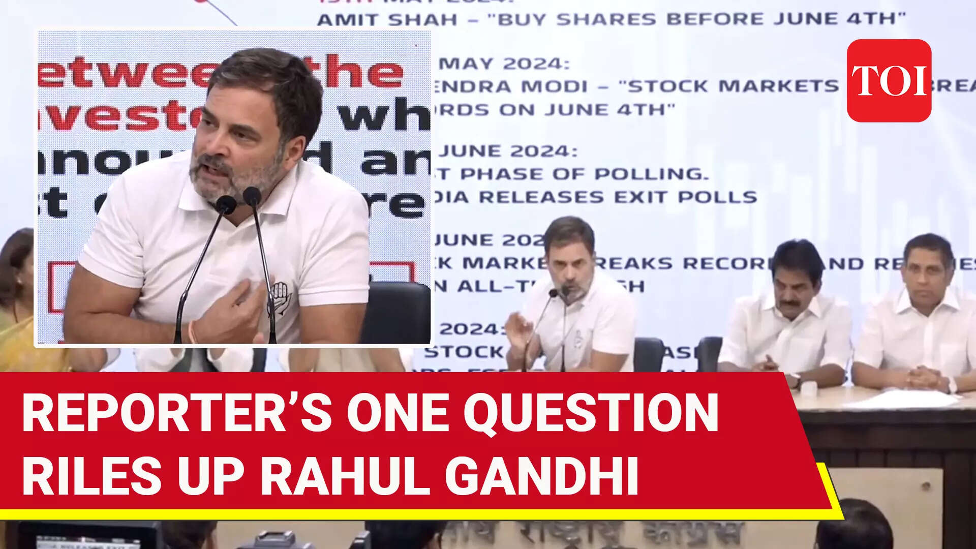 Rahul Gandhi Offers T Shirt With Bjp Symbol To Reporter Heres Why Watch