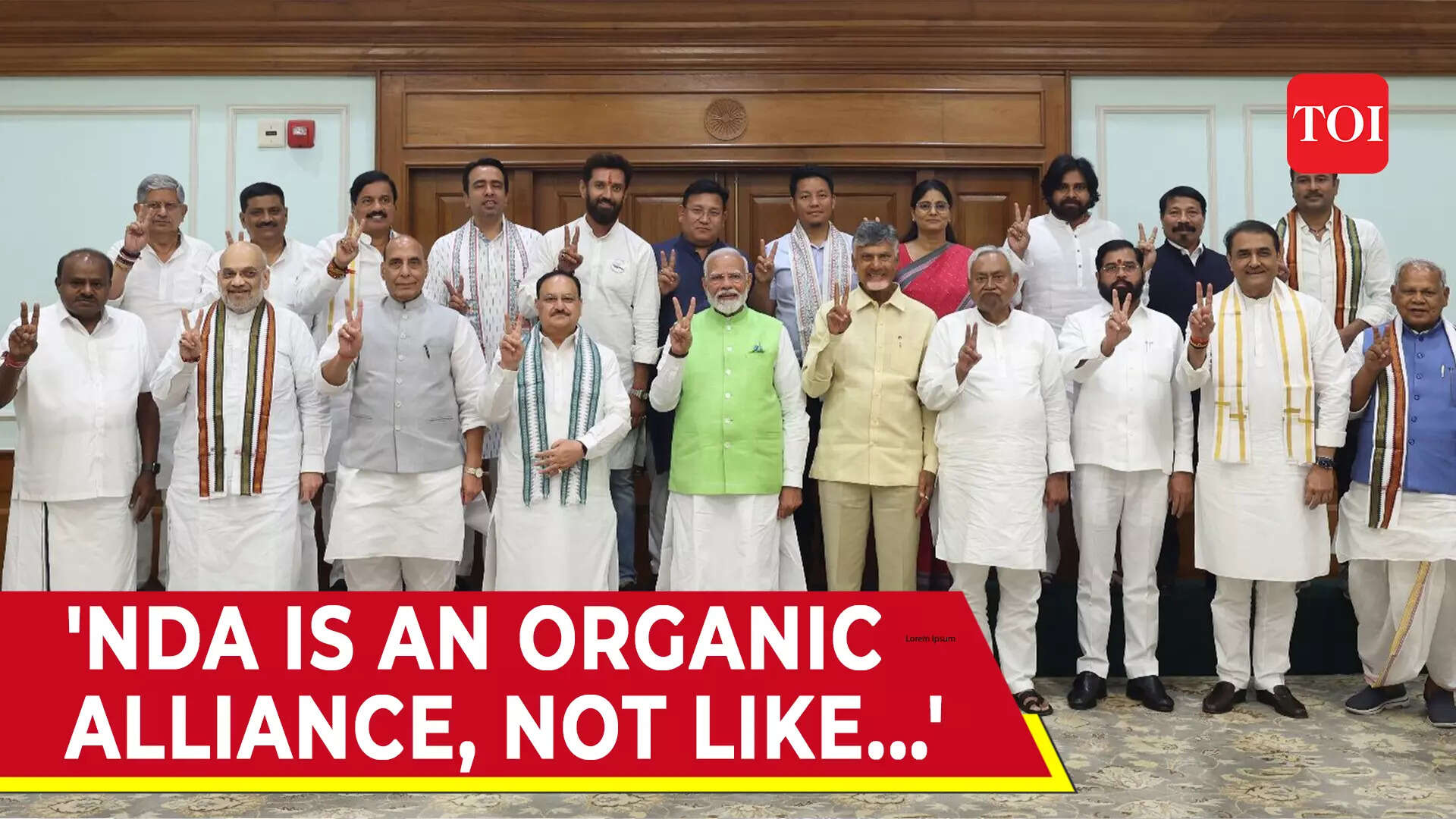 Modi's Big 'Stability' Assurance With 'Samarthan'; Calls NDA 'Most ...