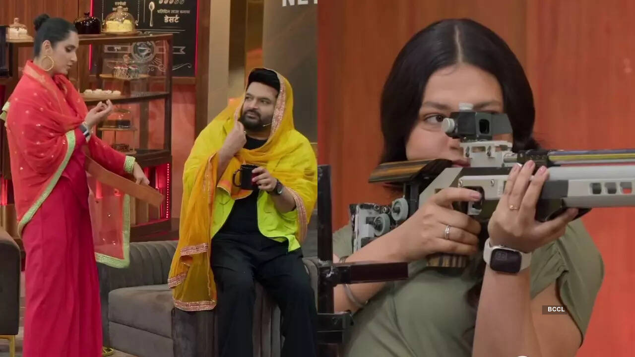 From Sania Mirza and Kapil Sharma playing saas-bahu to Sift Kaur Samra ...