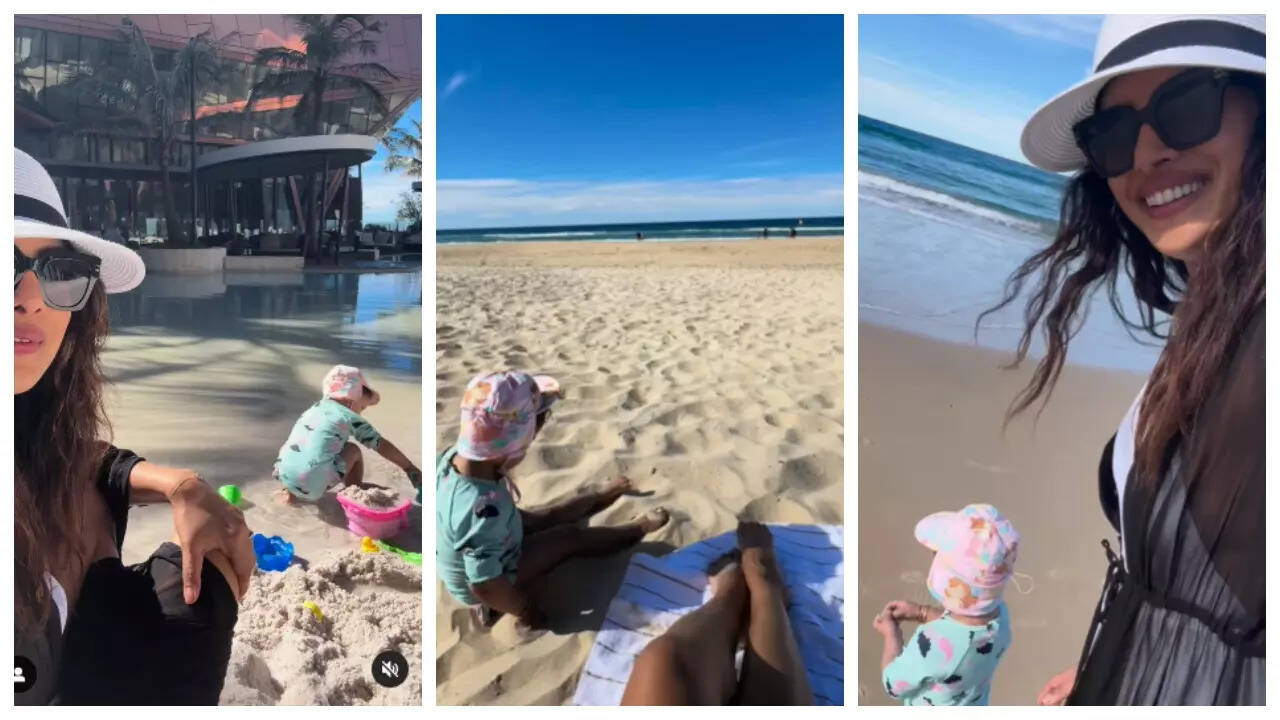 Priyanka Chopra rocks a monokini for beach day with…