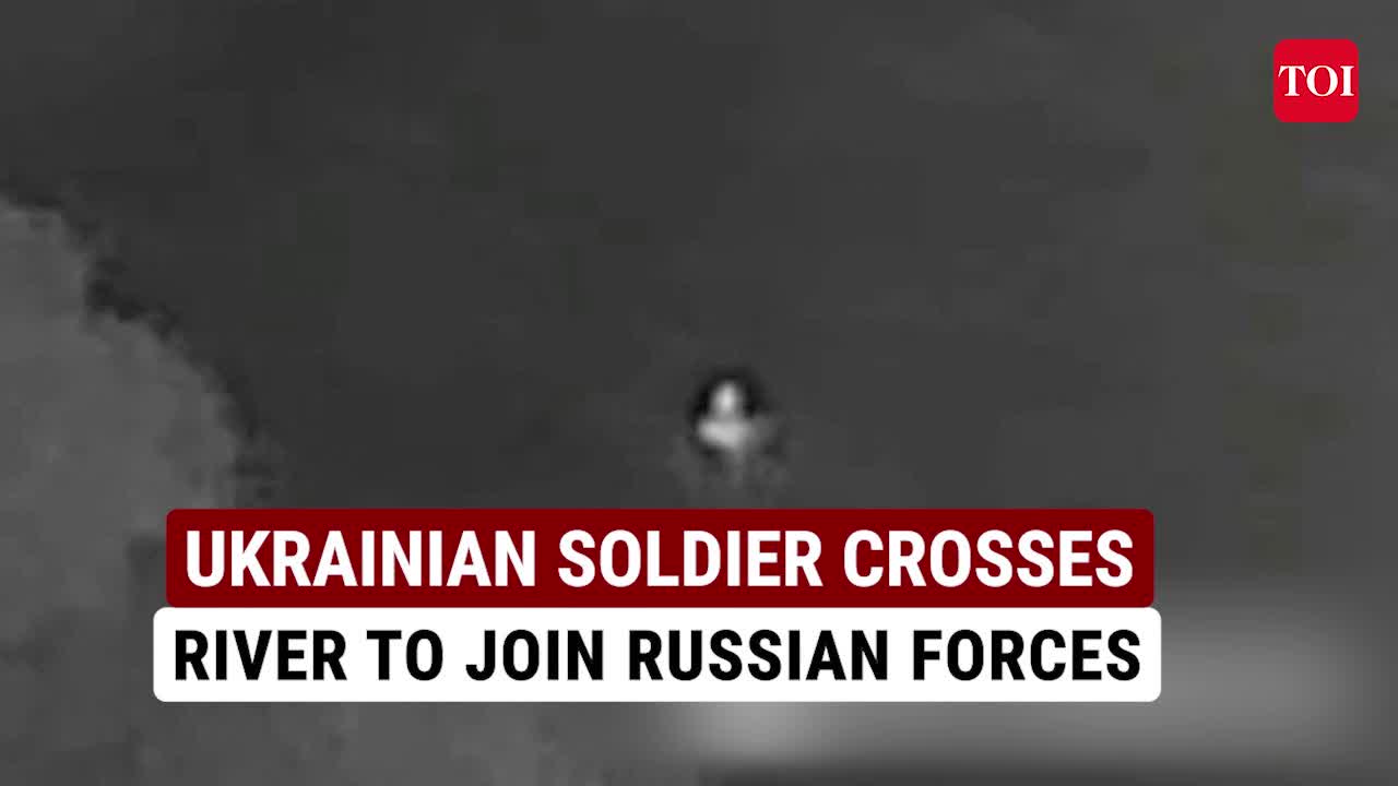 Ukrainian Soldier Crossed Dnipro River, Surrenders To Russian Army: Video