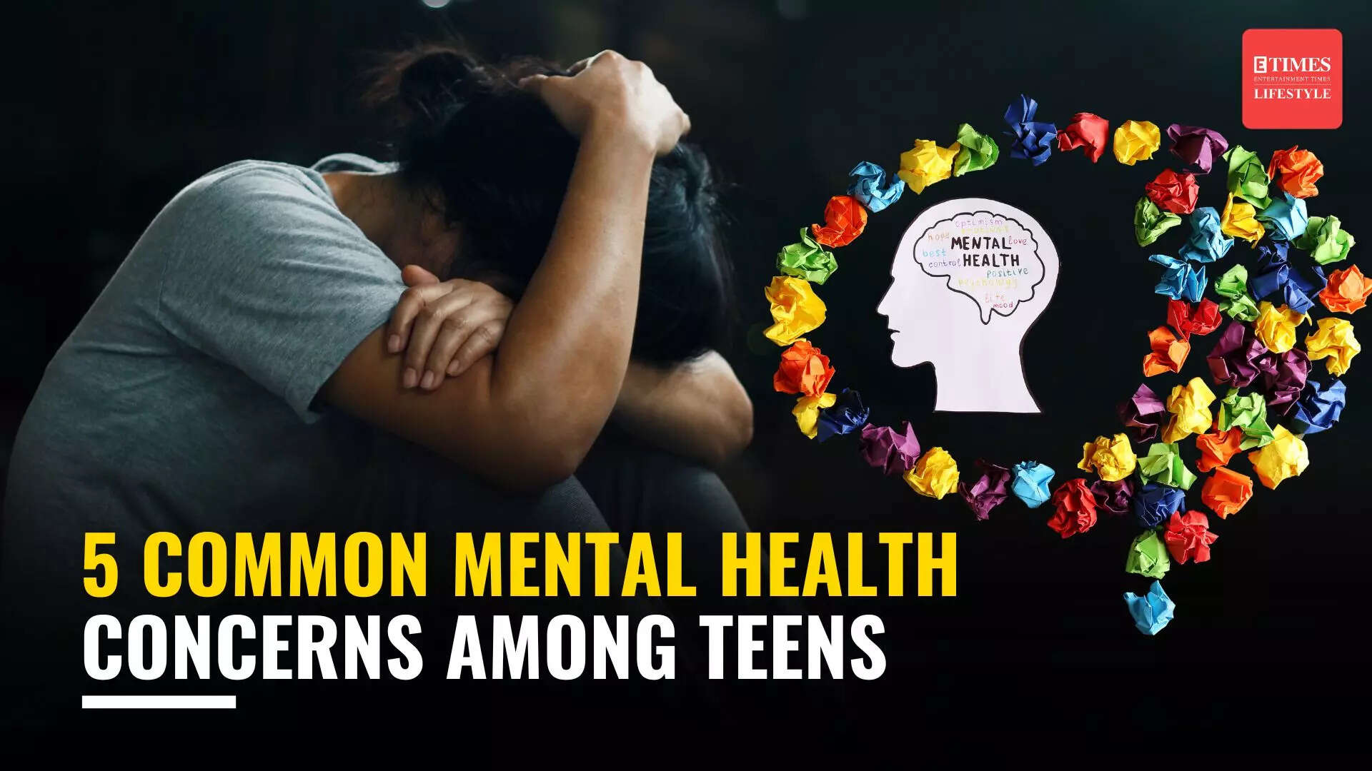 5 common mental health concerns among teens