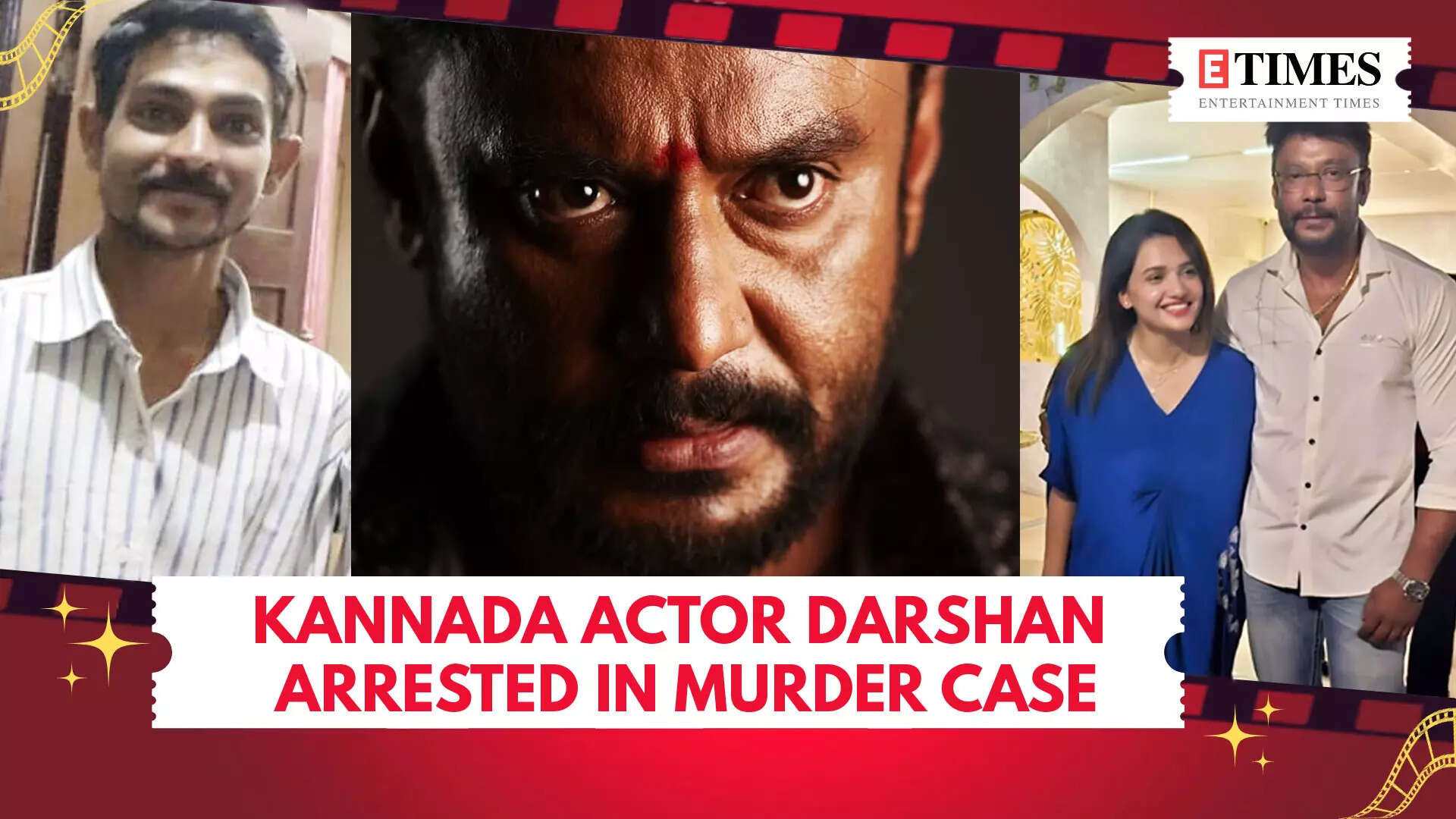 Bengaluru police nab Kannada actor Darshan Thoogudeepa and 10 others over murder allegations