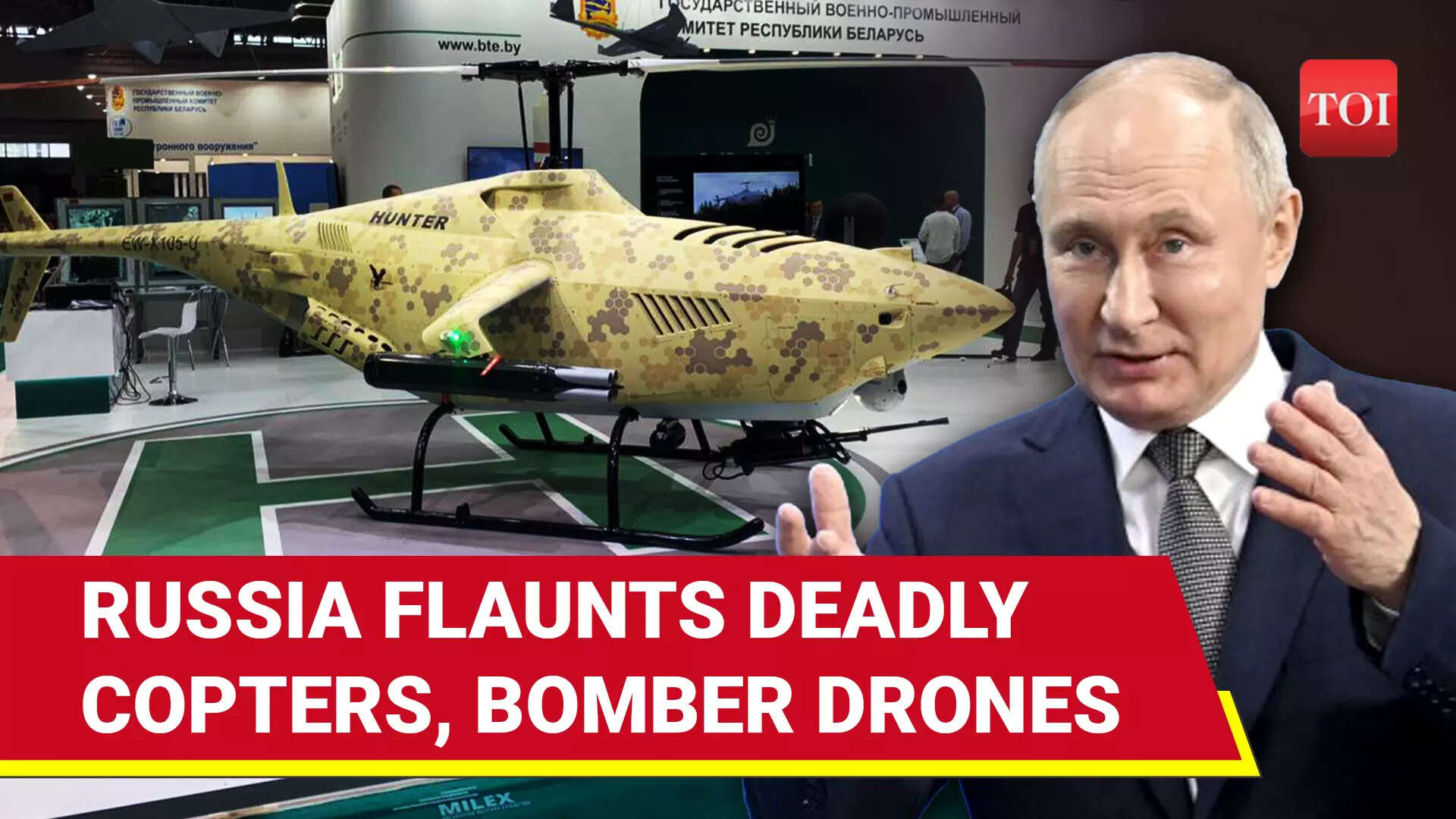 Putin's Secret Weapon 'Killer Copter' Unleashed at 'HeliRussia 2024' in ...