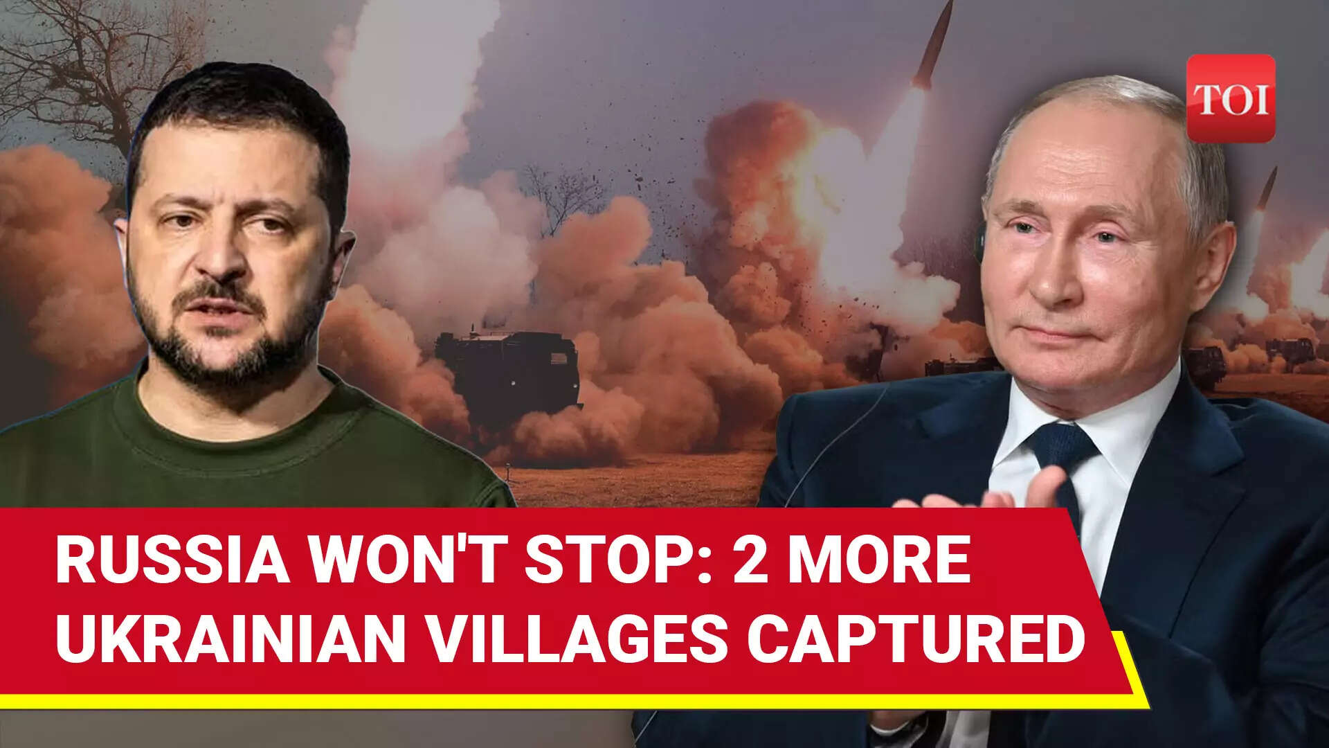 Russian Frontline Advance Stuns Ukraine; Putin's Men Seize 2 Villages ...