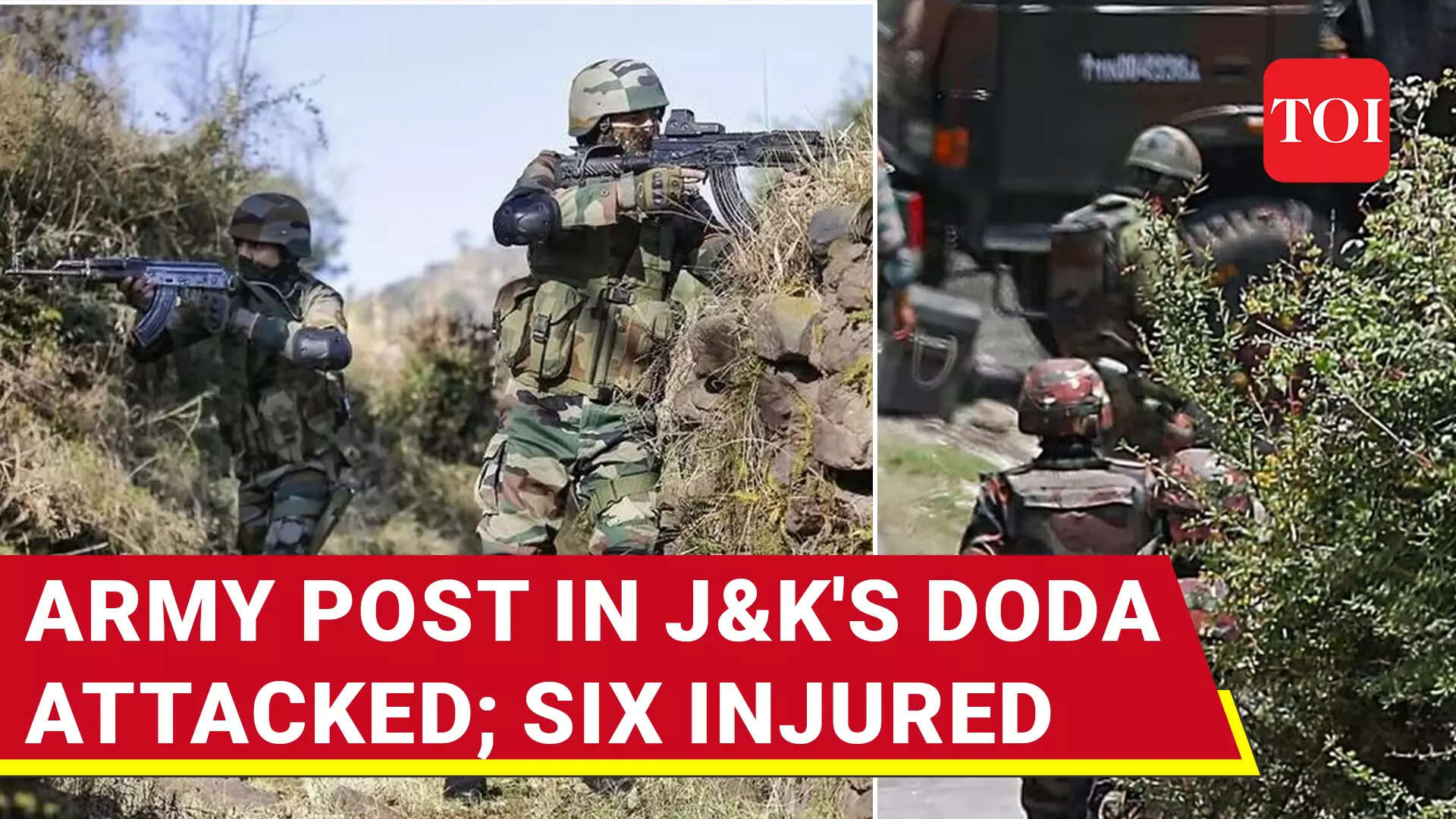 J&K: Third Terror Attack In Three Days; Jaish-Linked Terrorists Open Fire At Army Post In Doda