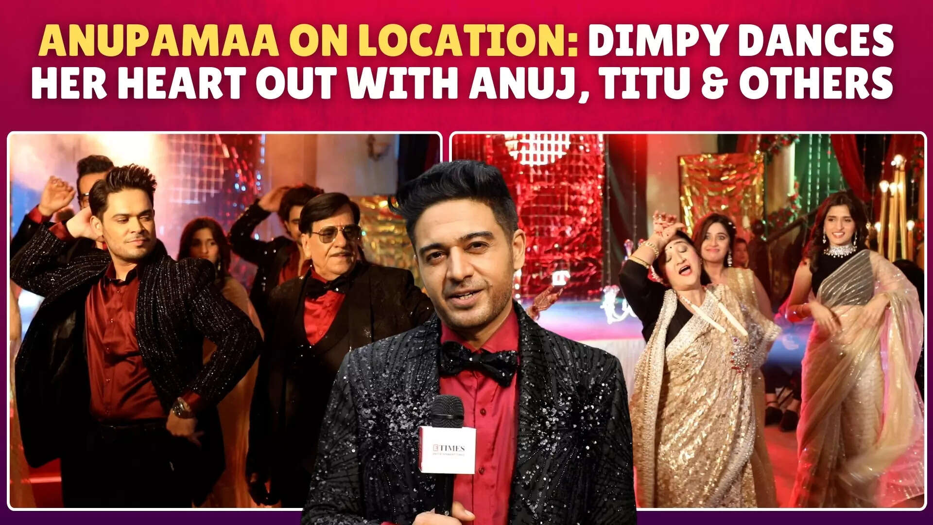 Anupamaa on location: Dimpy’s wedding festivities start; Anuj, Dimpy ...