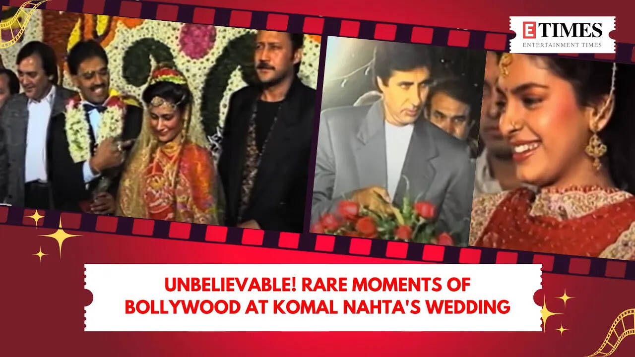 The Unbelievable Moments at Komal Nahta's Wedding with Amitabh Bachchan ...
