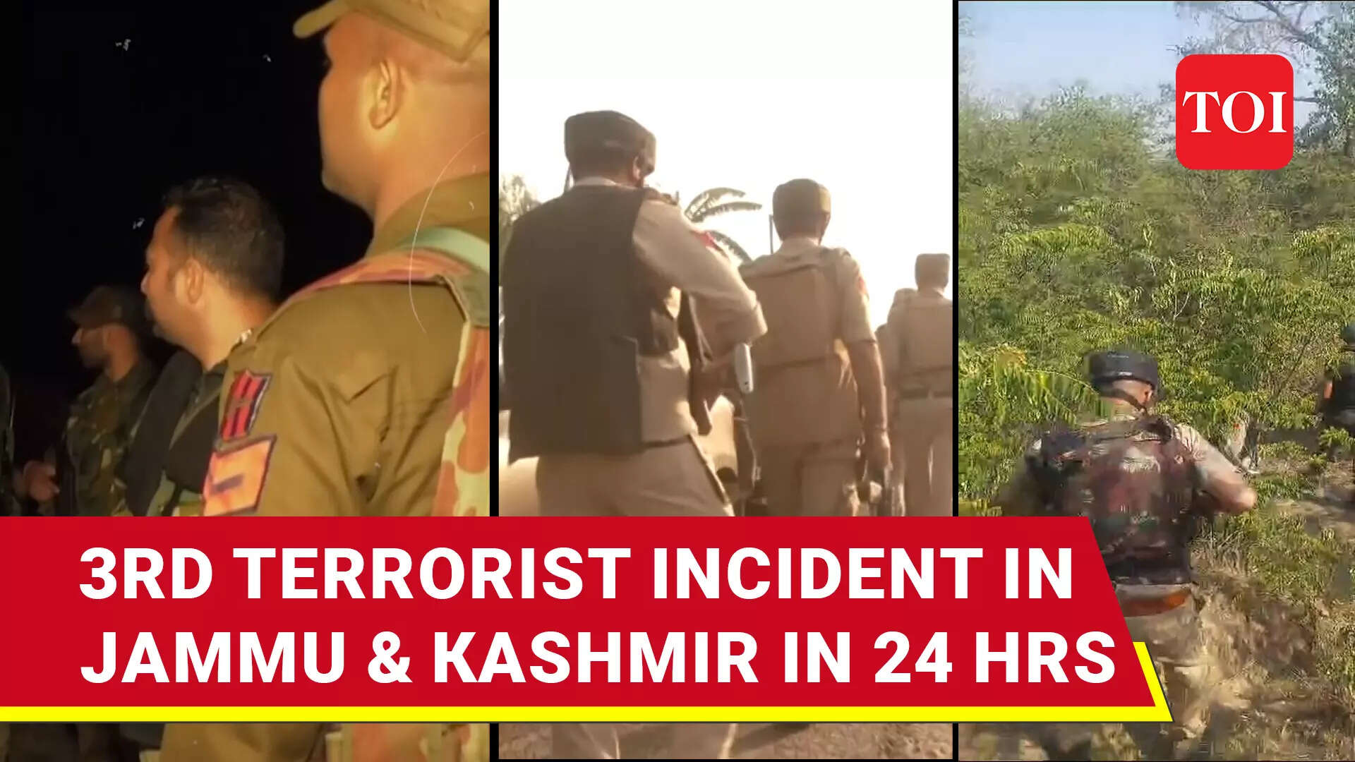 Third Attack In J&K In 24 Hours; Policeman Injured In Firing By ...