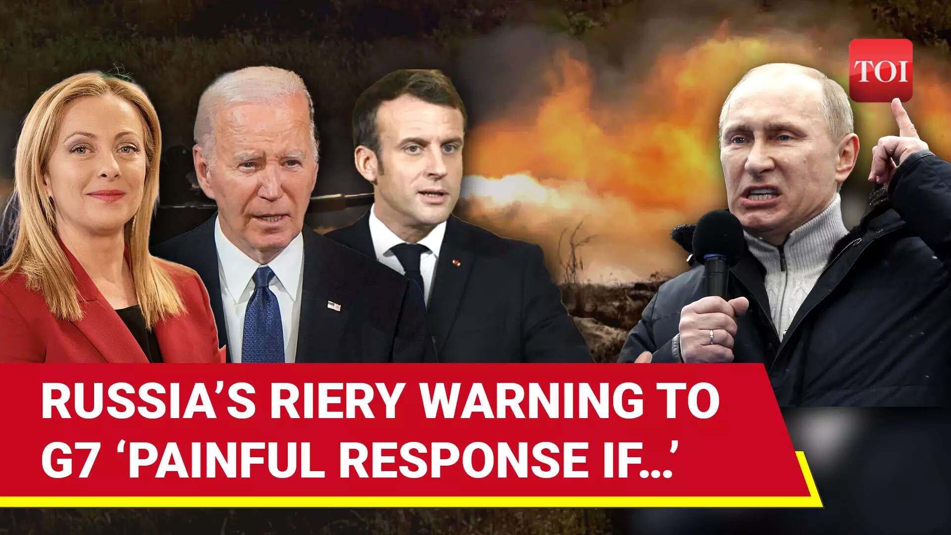 Putin’s Vengeful Threat As G7 Finalises Loaning Kyiv With $50 Billion ...