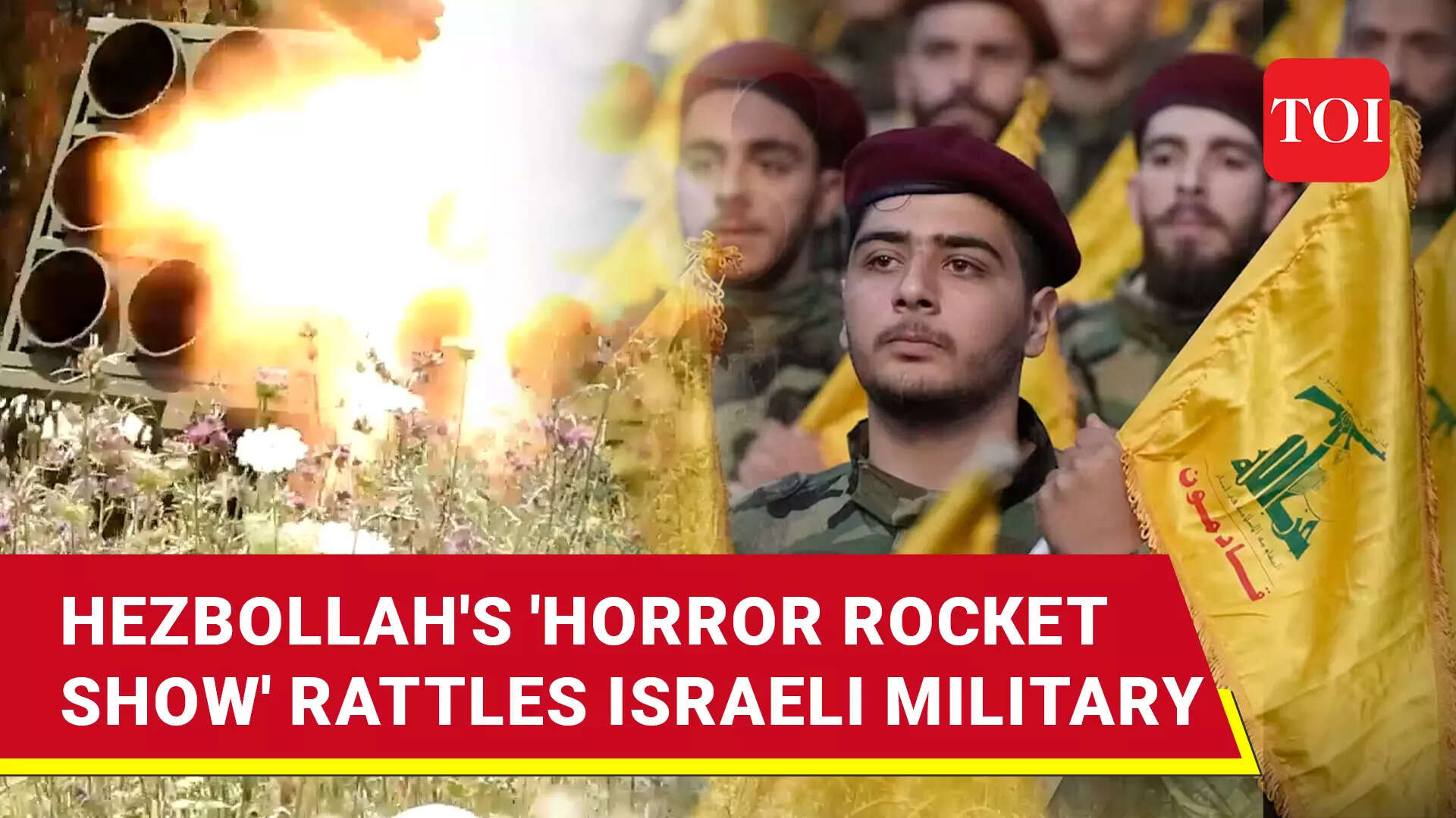 New Wave Of 'Hellish' Hezbollah Strike On Israel; Nine Military Bases ...