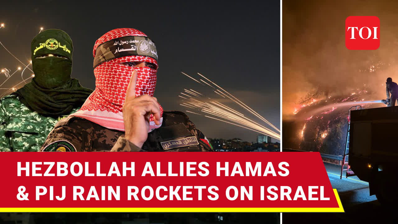 Hamas, PIJ's Rocket Attack As Israel Burns In Hezbollah 'Hellfire ...