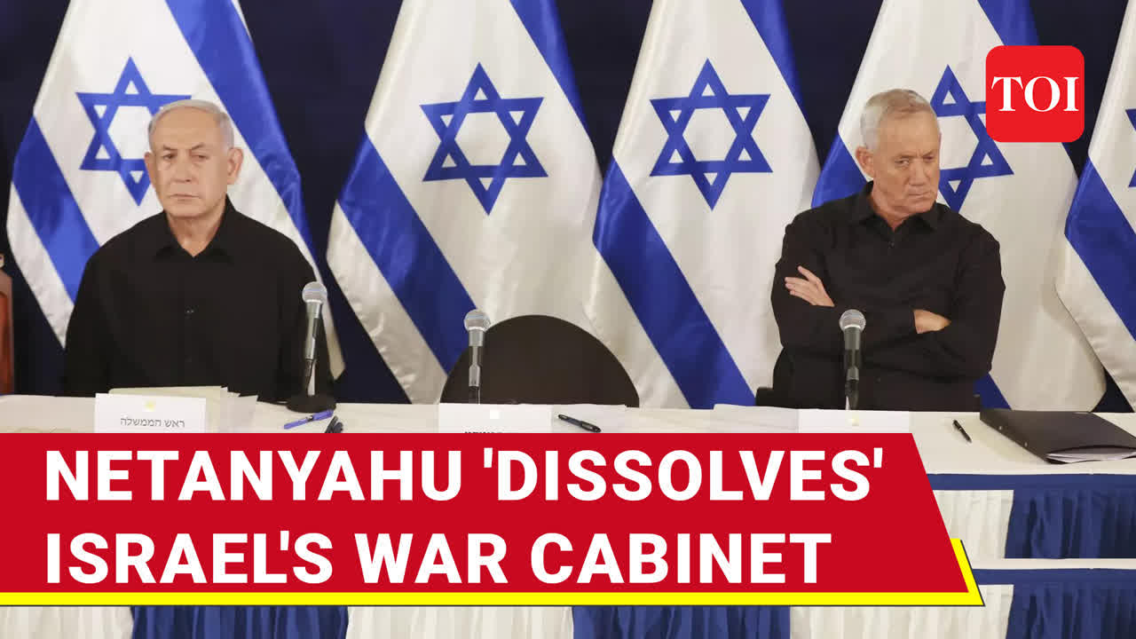 Netanyahu Ends Israel's War Cabinet Days After Hamas' Deadliest Rafah ...
