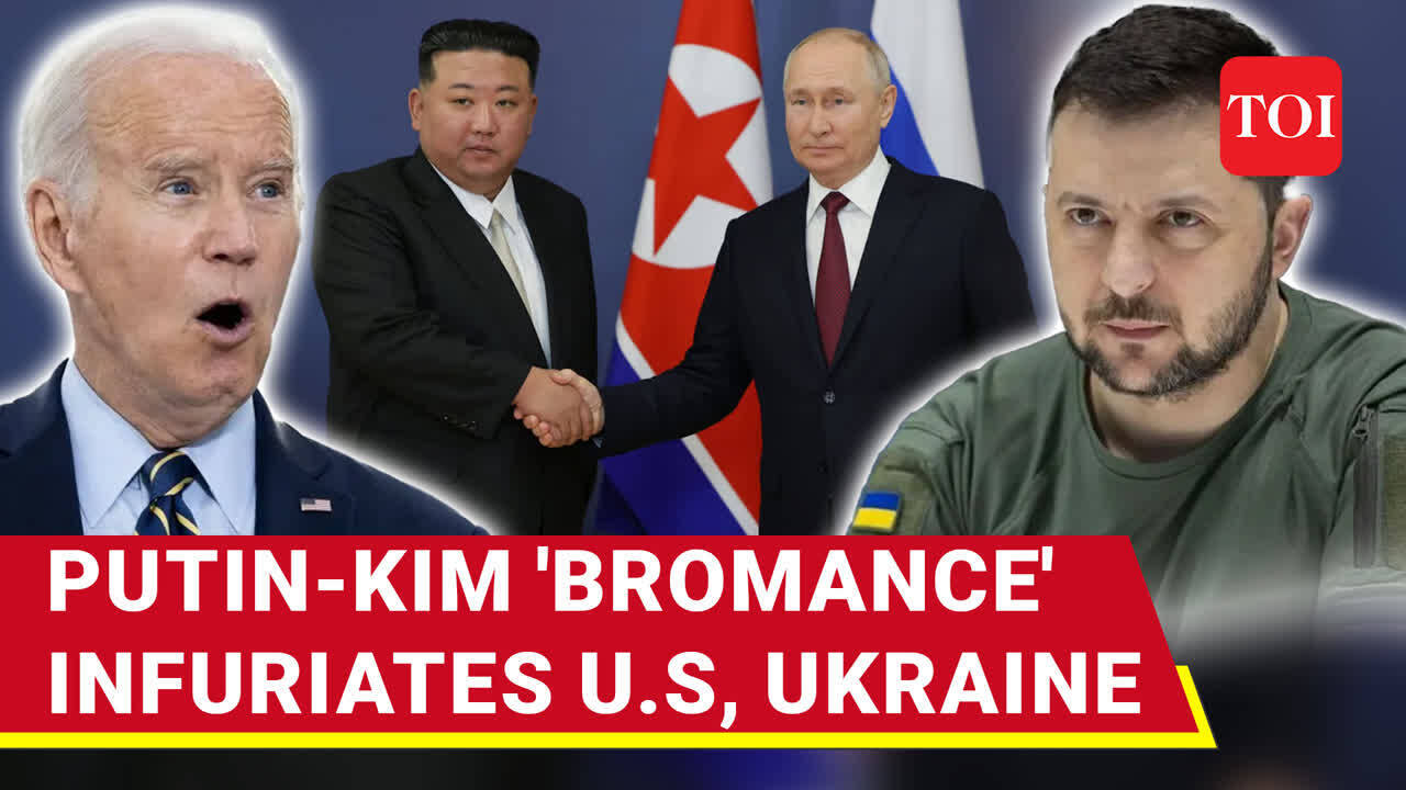 Putin-Kim Summit In North Korea Perturbs U.S.; Ukraine Slams 'Lonely ...