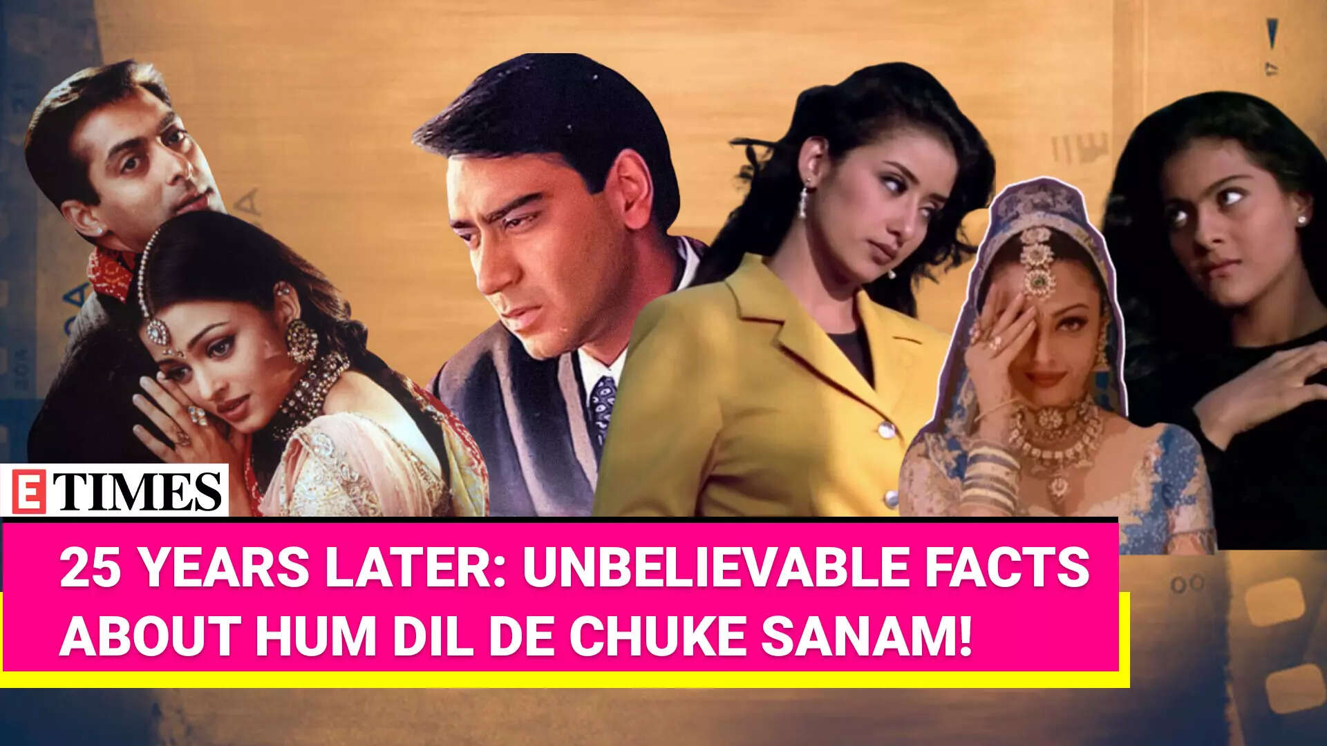 Celebrating 25 Years of 'Hum Dil De Chuke Sanam': Aishwarya Rai Wasn't ...