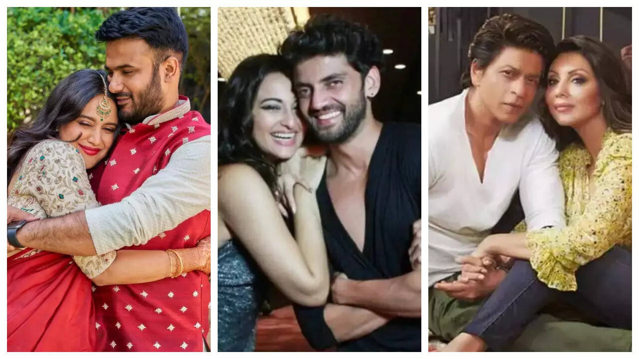 Sonakshi Sinha-Zaheer Iqbal, Swara Bhasker-Gauri Khan, Shah Rukh Khan ...